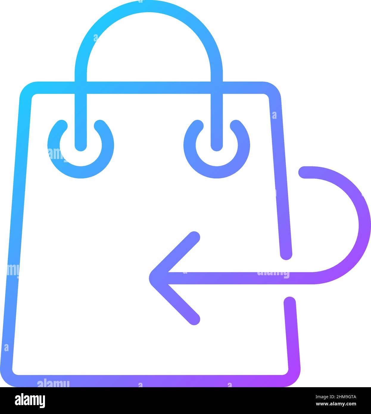 Concept return policy icon Stock Vector Images - Alamy