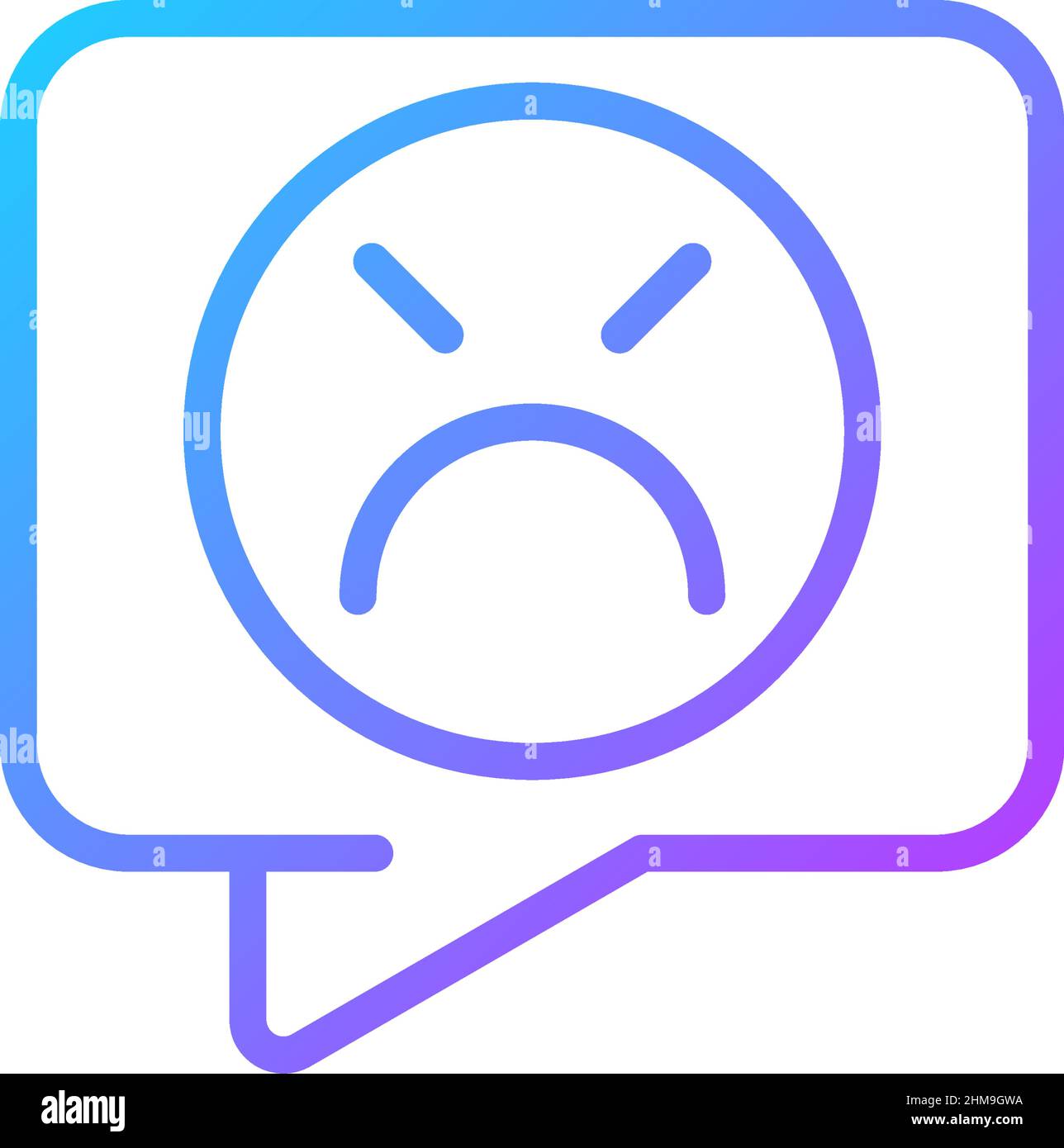 Complaint gradient linear vector icon Stock Vector Image & Art - Alamy