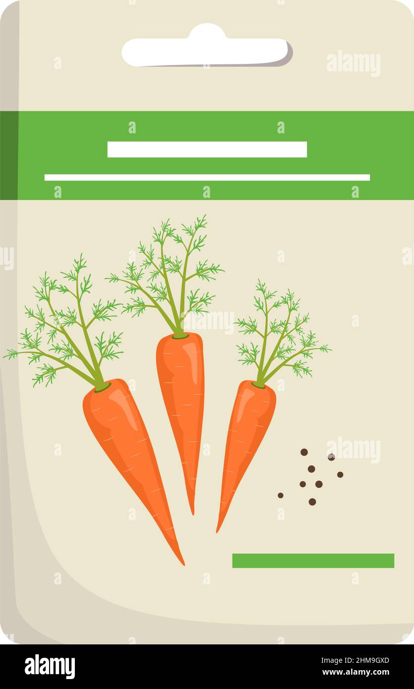 Planting carrot seeds Stock Vector Images - Alamy