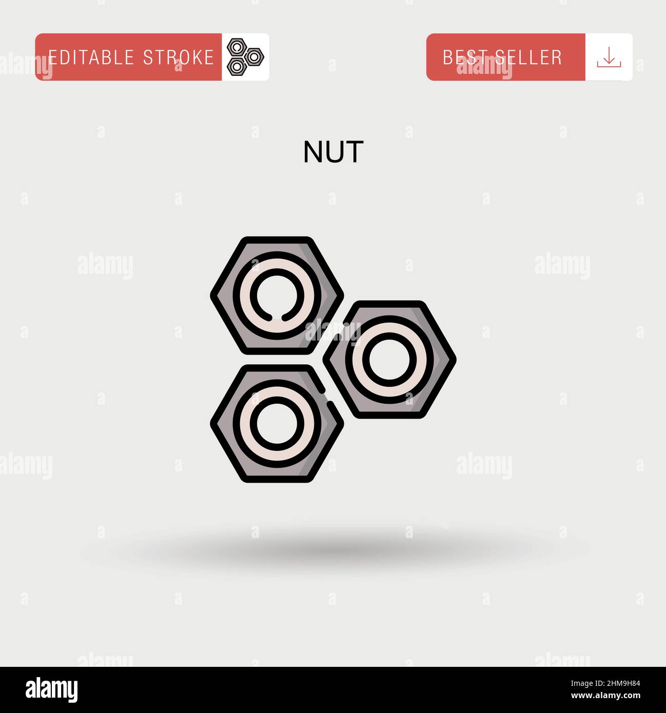 Brazil nut Stock Vector Images - Alamy