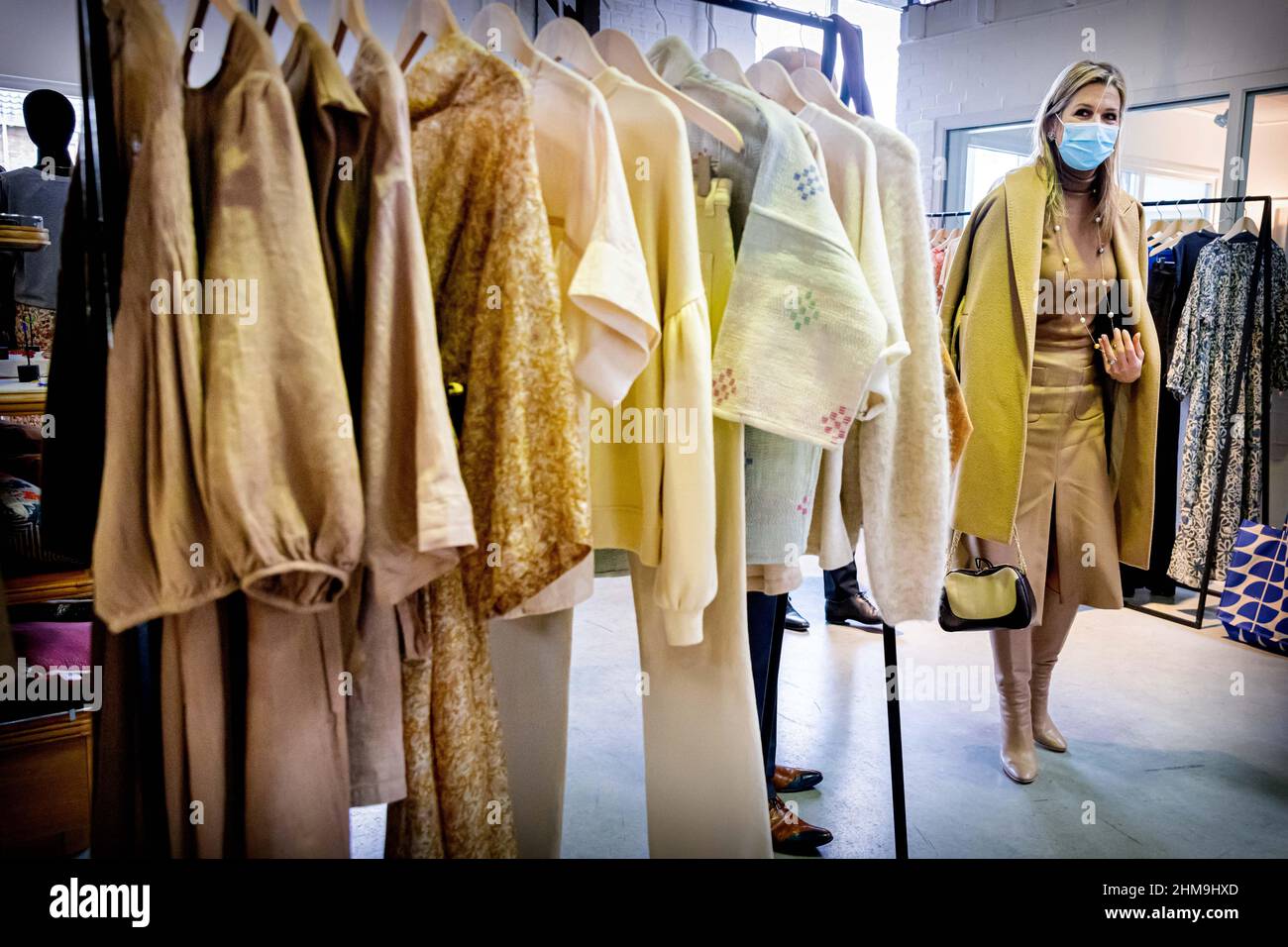 Queen Maxima as a member of the Dutch Entrepreneurship Committeeduring ...