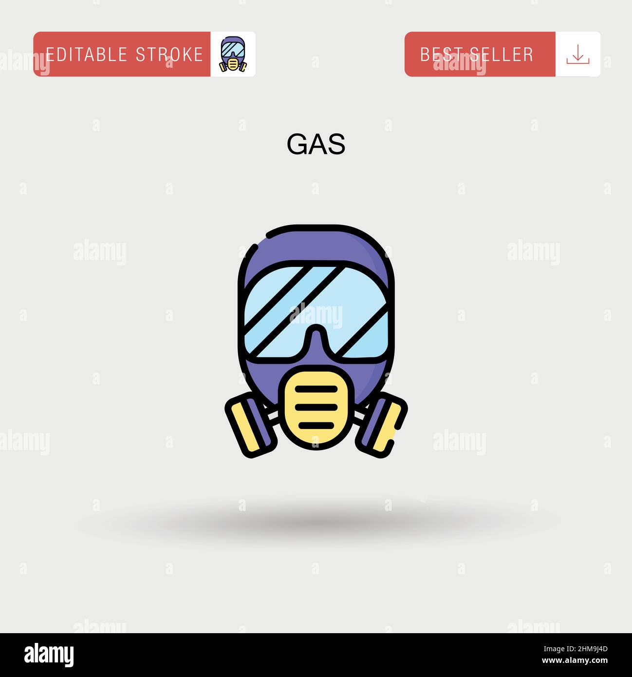 Gas Simple vector icon Stock Vector Image & Art - Alamy
