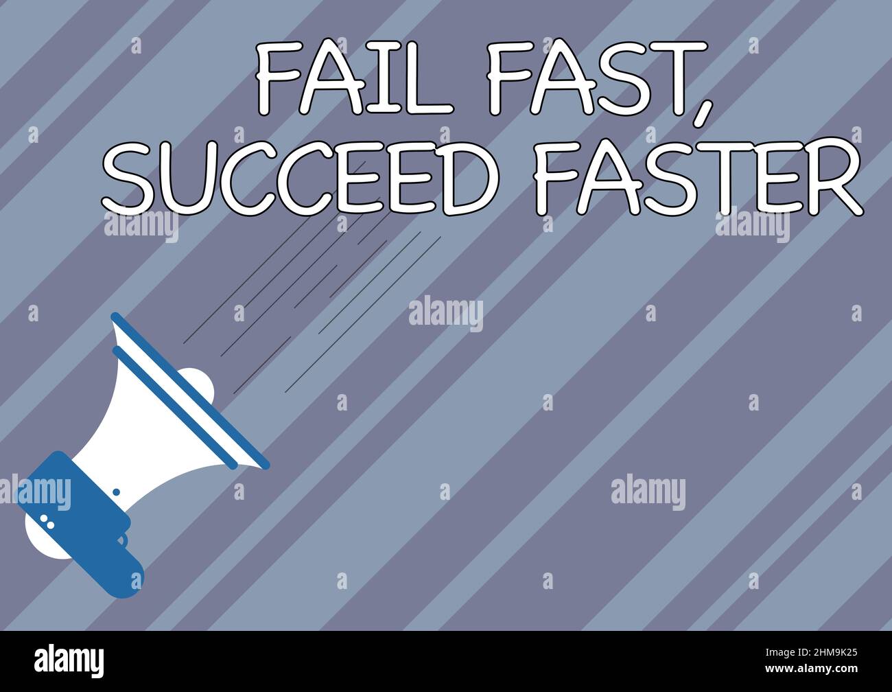 Conceptual display Fail Fast Succeed Faster. Business showcase Do not ...