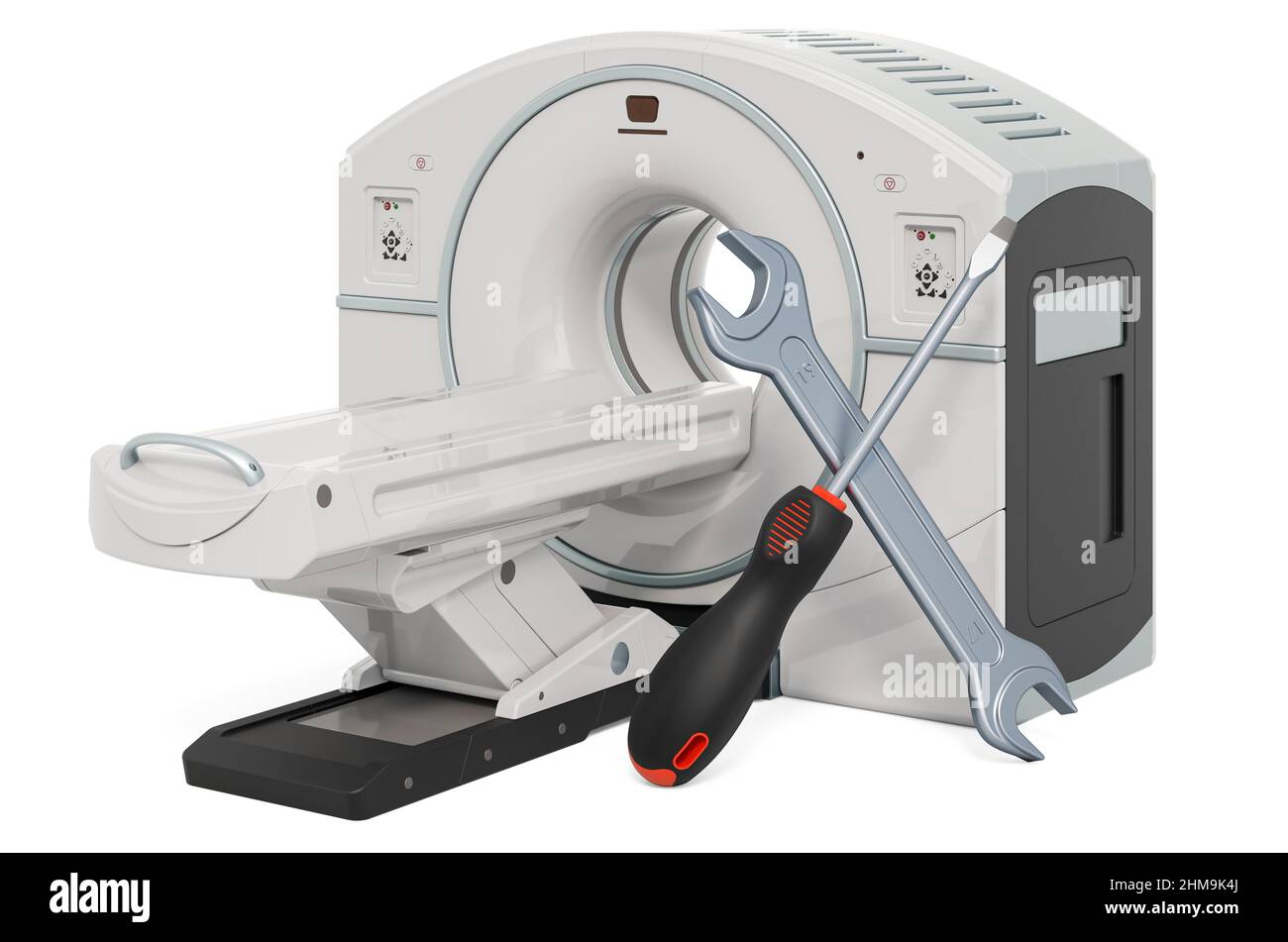 Service and repair of MRI Magnetic Resonance Imaging Scanner, 3D ...