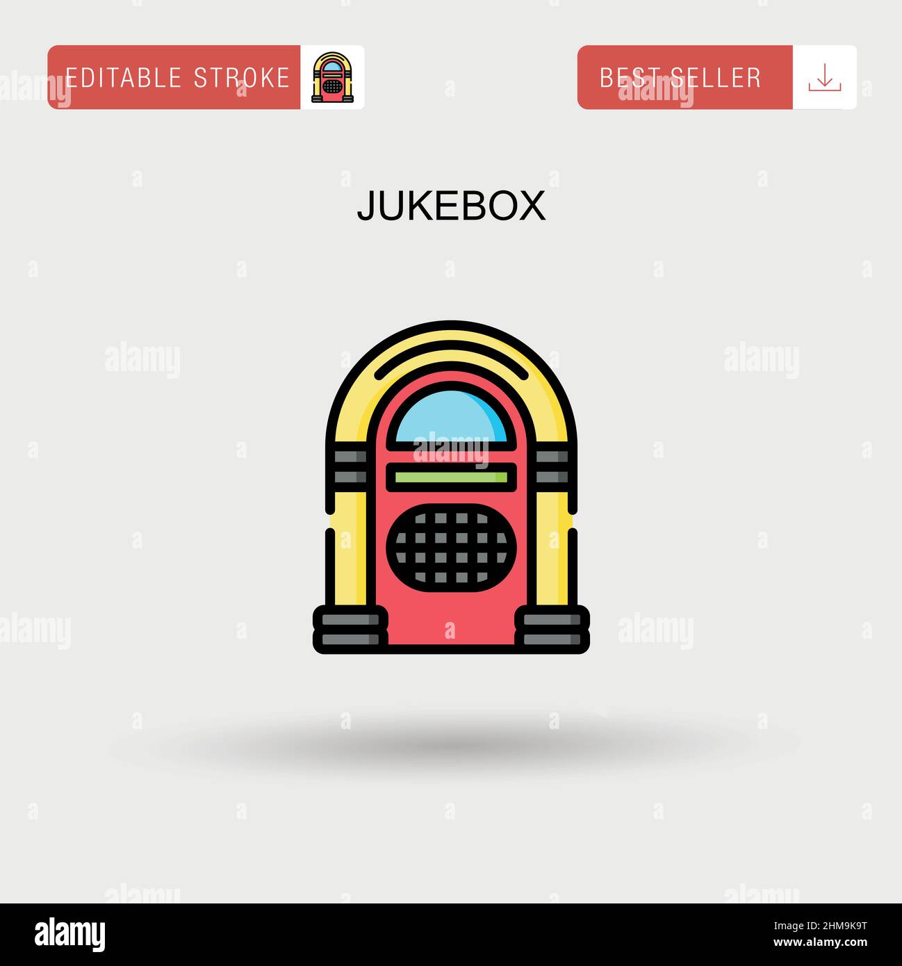Jukebox Stock Vector Images - Alamy