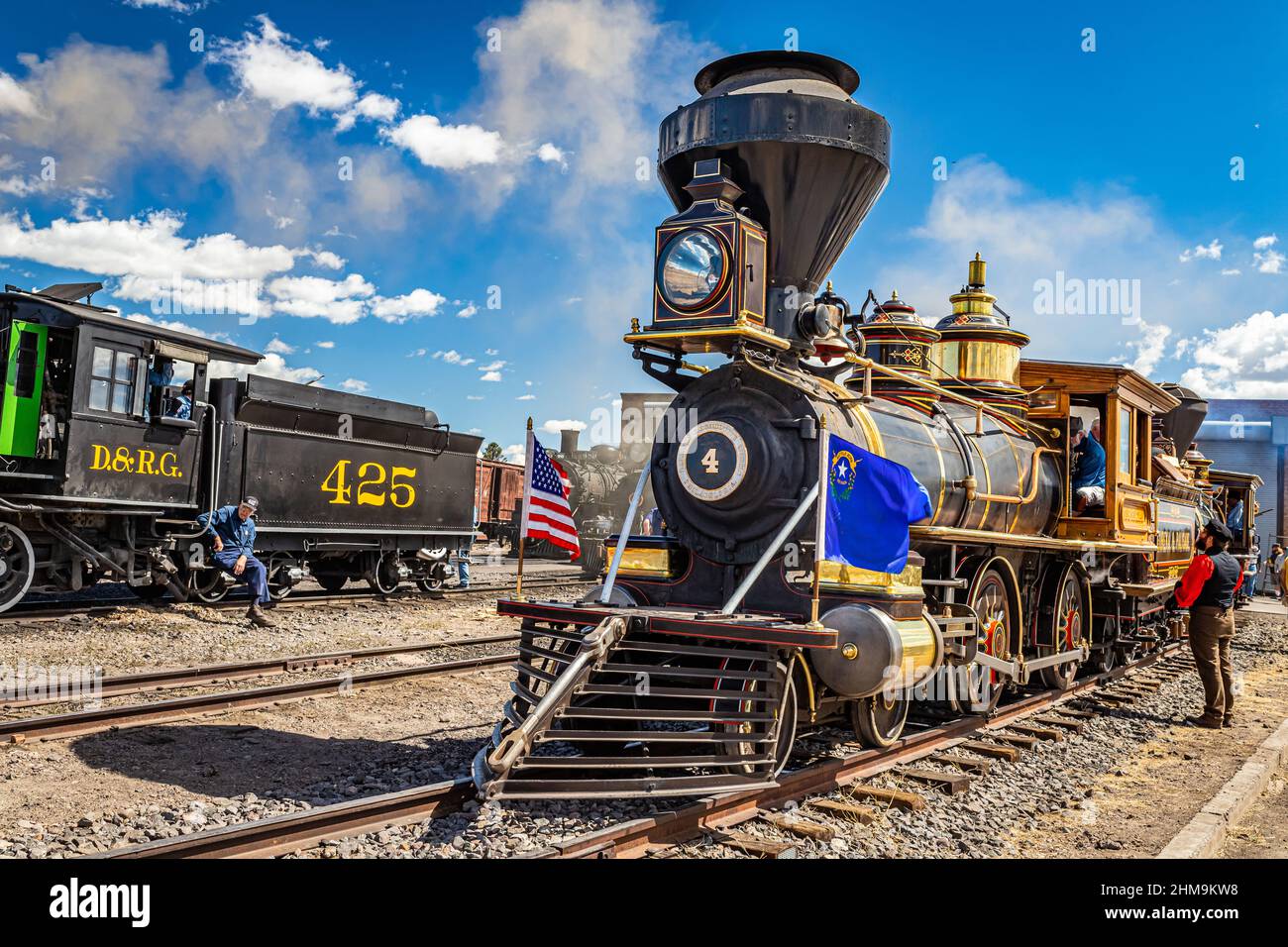 Eureka palisade railroad in colorado hi-res stock photography and ...
