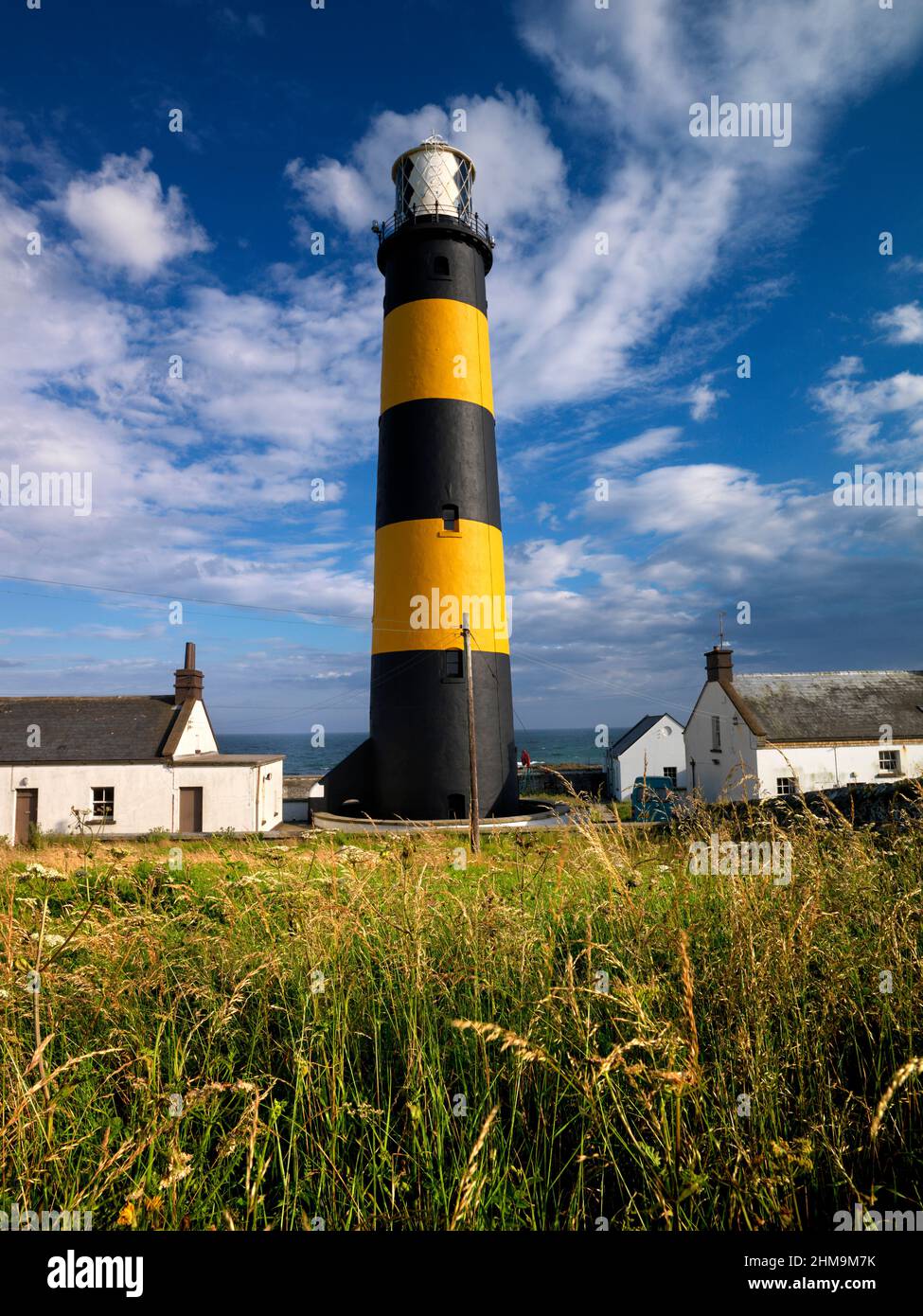 St. John's Point Lighthouse County Down Northern Ireland Stock Photo ...
