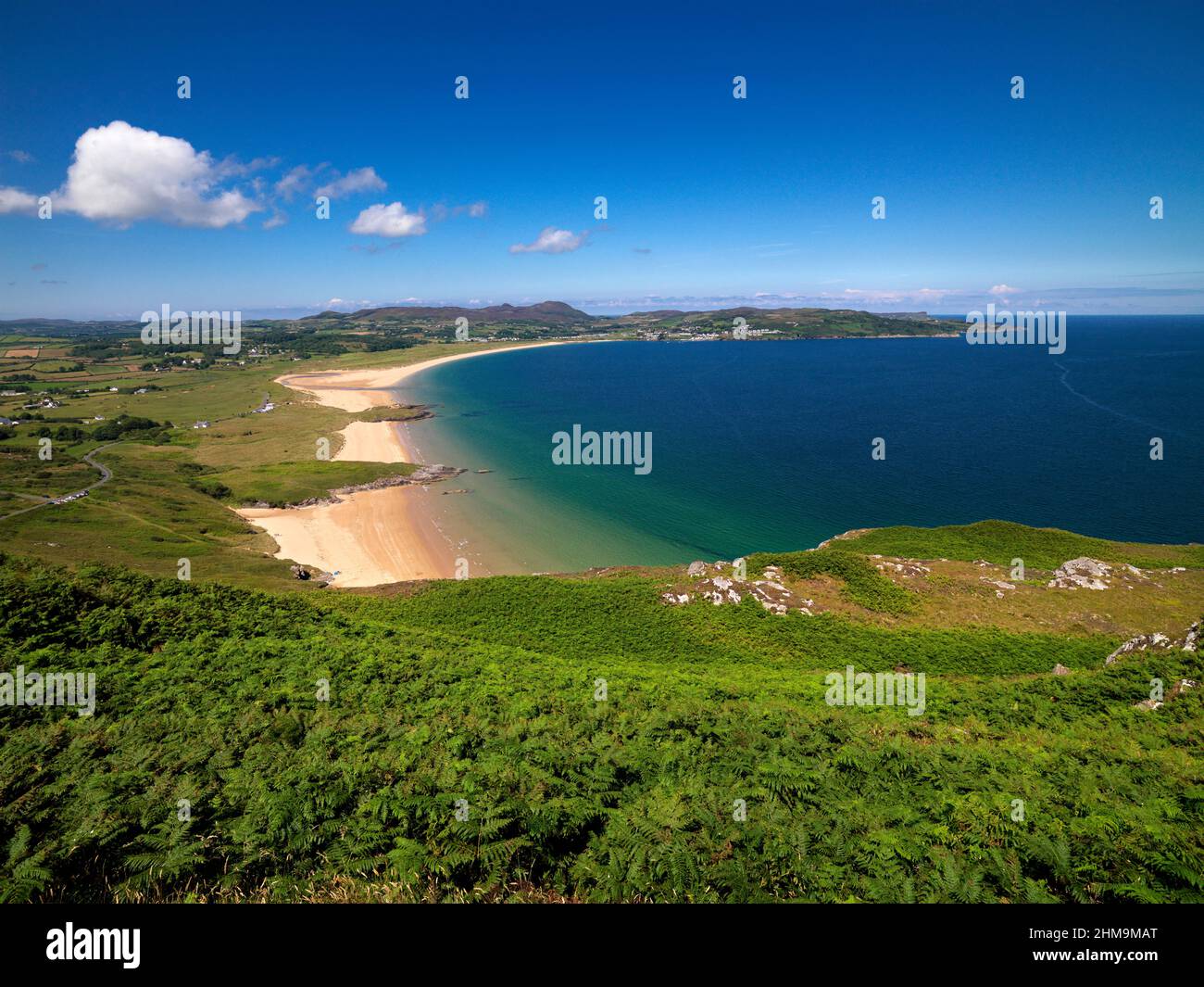 Ballymastocker Bay at Portsalon, Fanad, County Donegal, Ireland on the ...