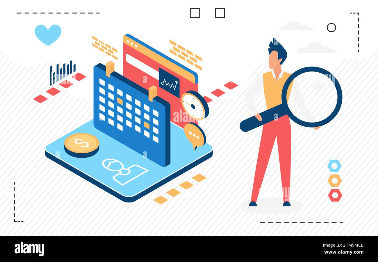 Company effective corporate time management strategies. Long time planning and tracking business ...