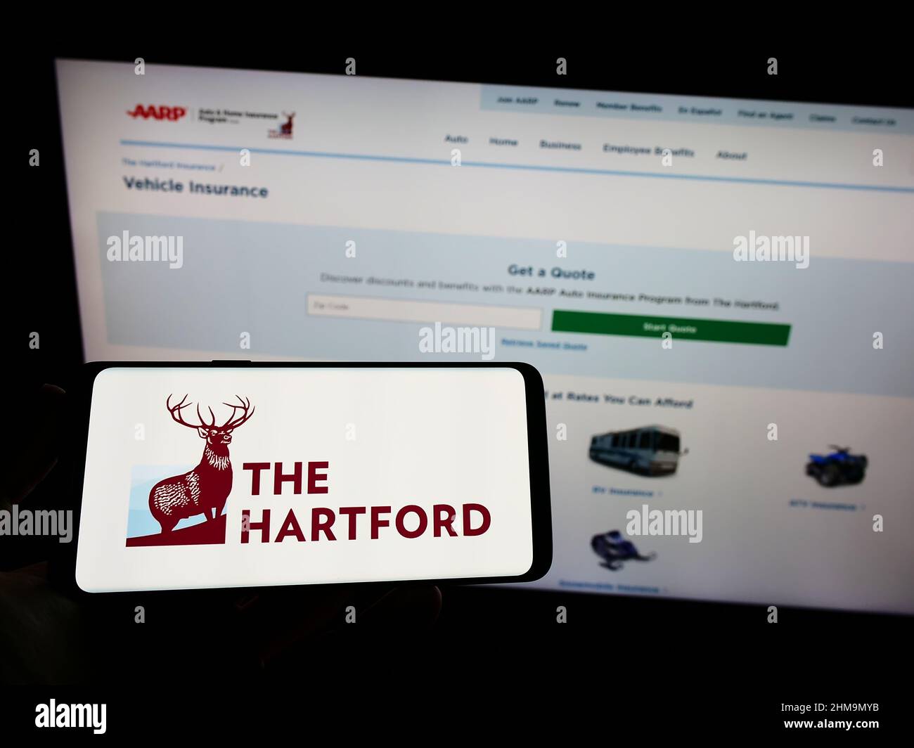 The hartford logo hi-res stock photography and images - Alamy