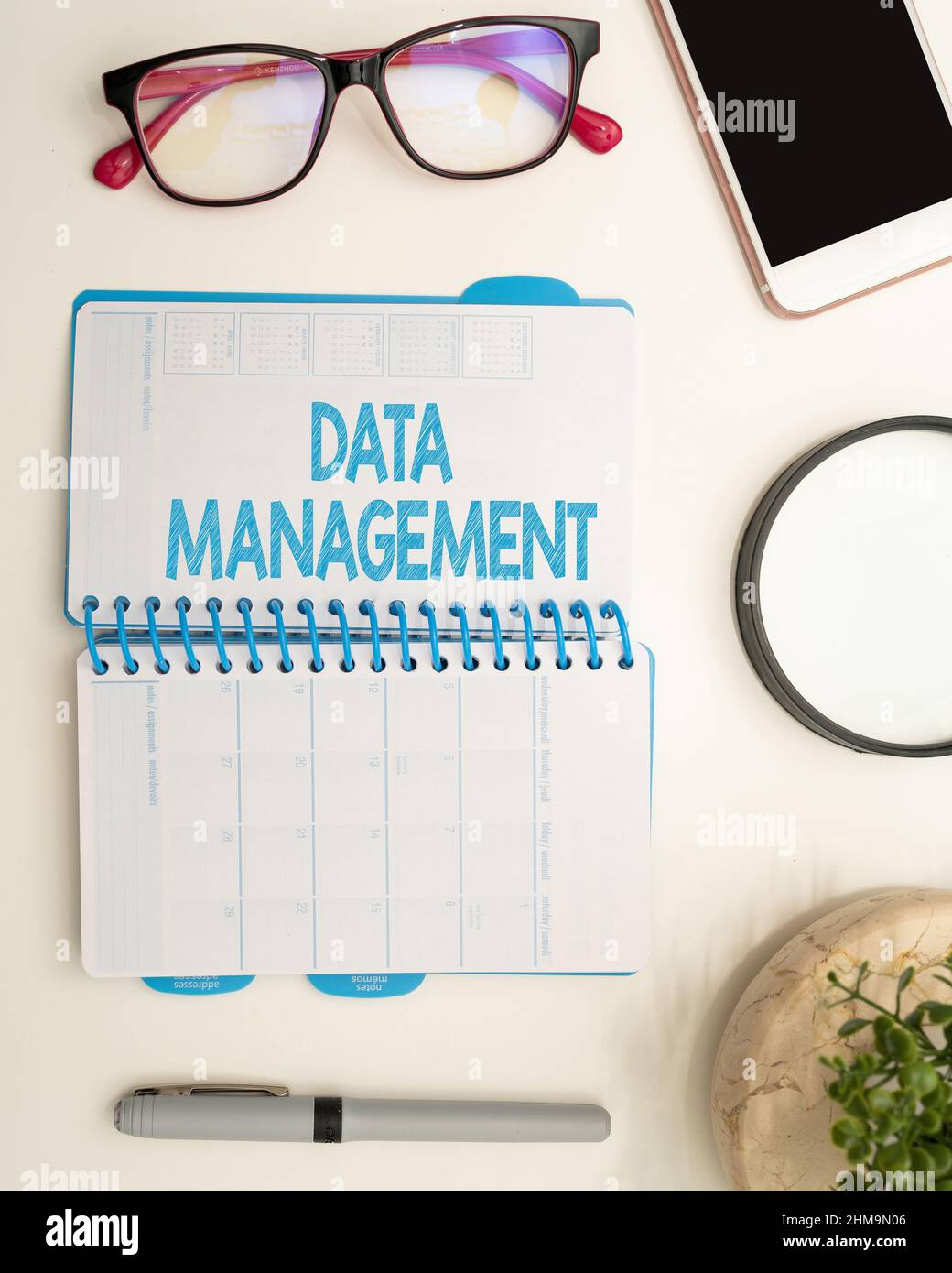 Conceptual display Data Management. Conceptual photo The practice of organizing and maintaining ...