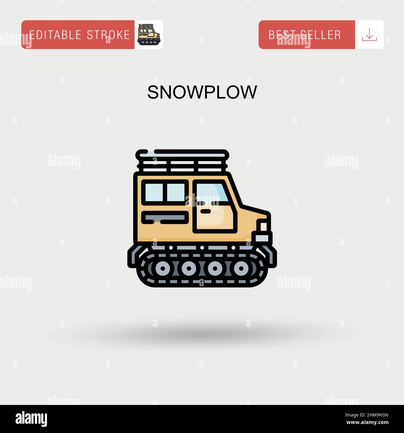 Work for snowplow Stock Vector Images - Alamy