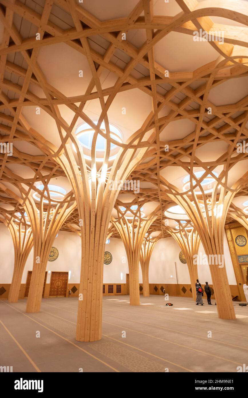 Cambridge, February 4th 2022: The Central Mosque in Mill Road ...