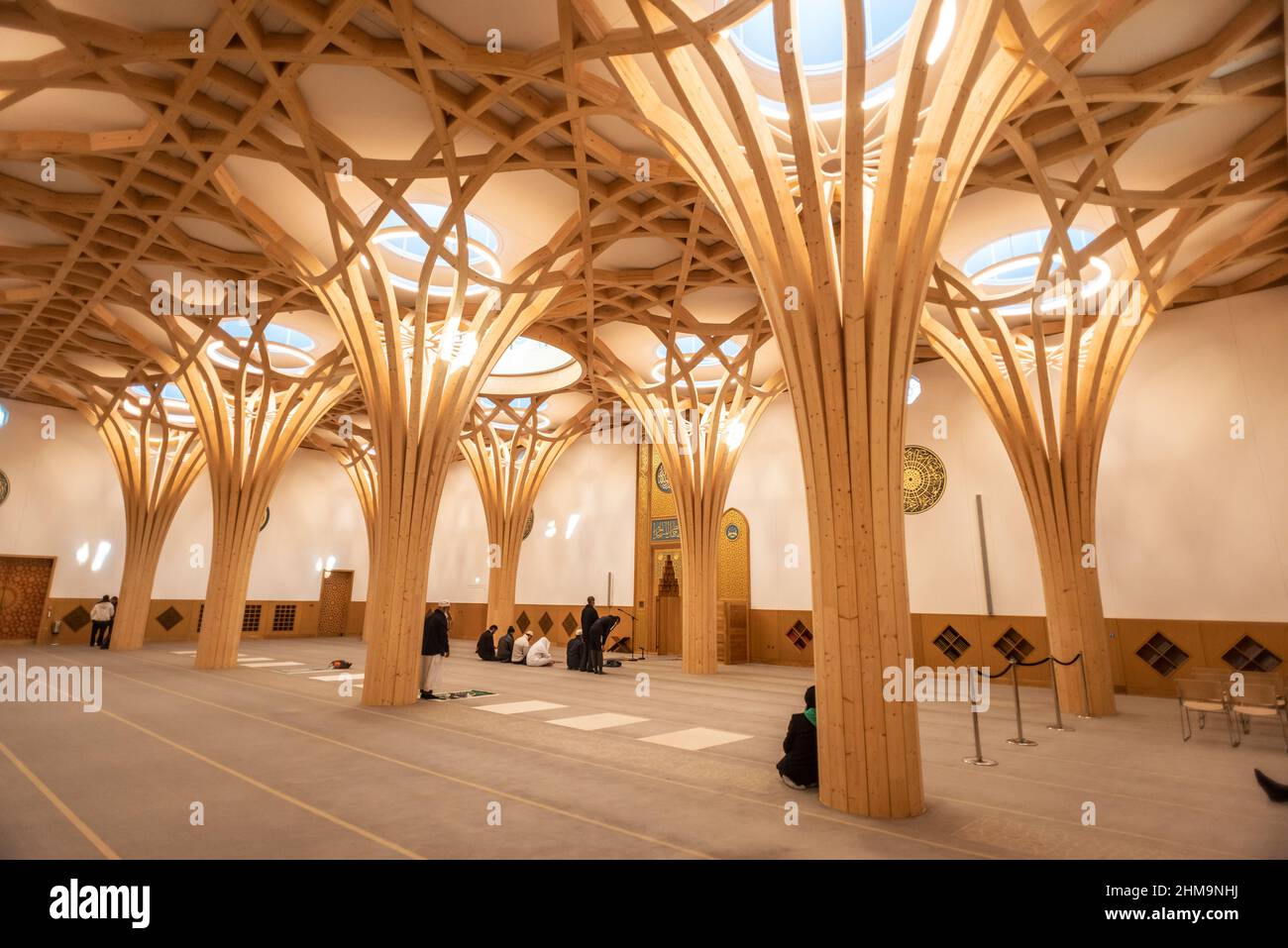Cambridge, February 4th 2022: The Central Mosque in Mill Road ...