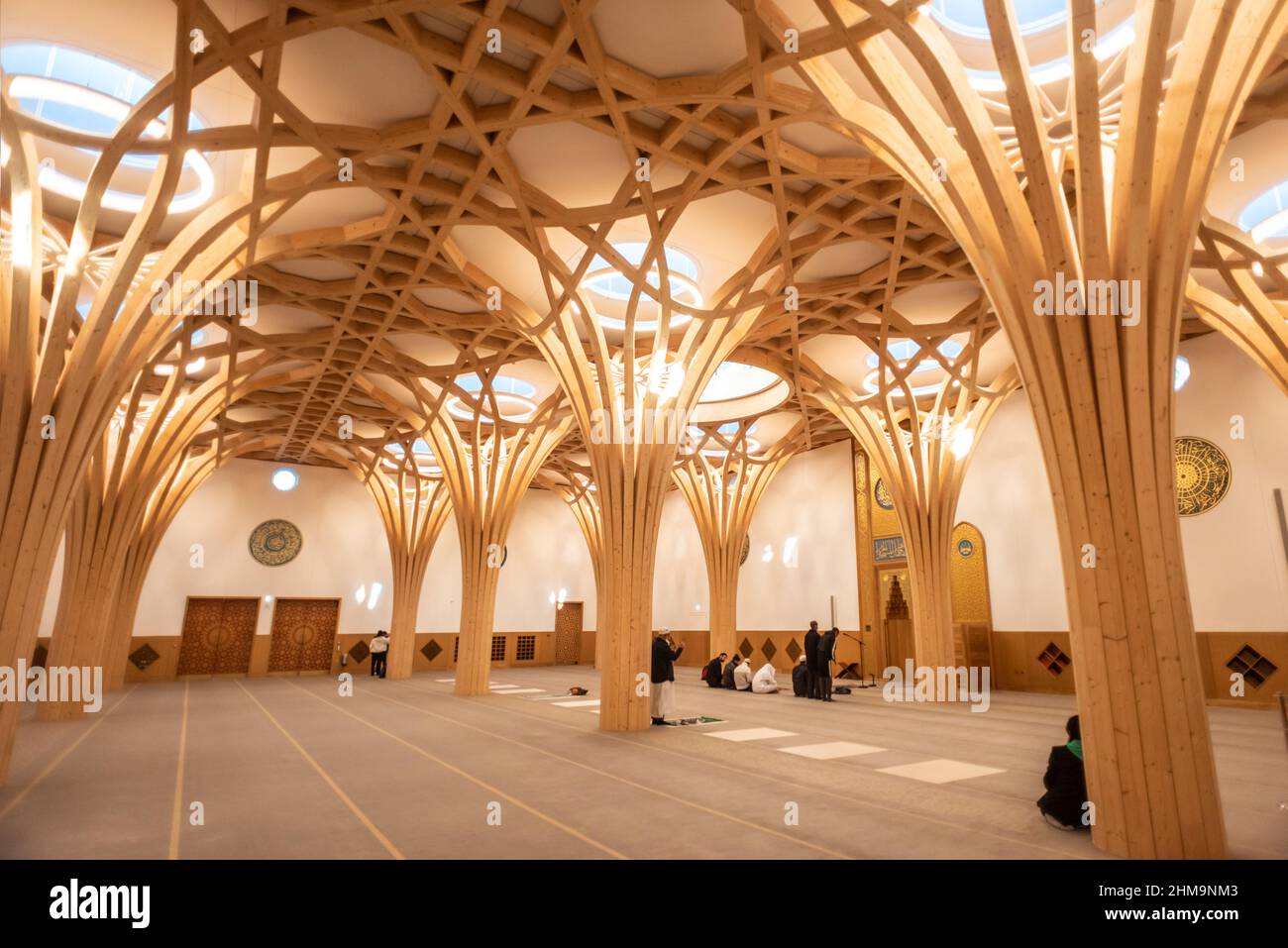 Cambridge, February 4th 2022: The Central Mosque in Mill Road ...