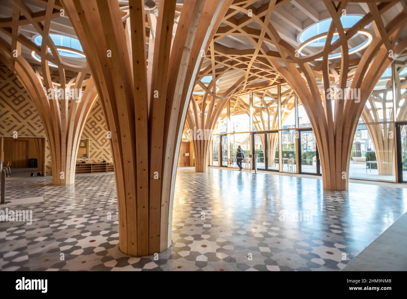 Cambridge, February 4th 2022: The Central Mosque in Mill Road ...