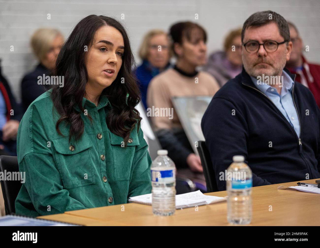 Siobhan Kelly (left), daughter to Teresa Clinton, who was killed when ...