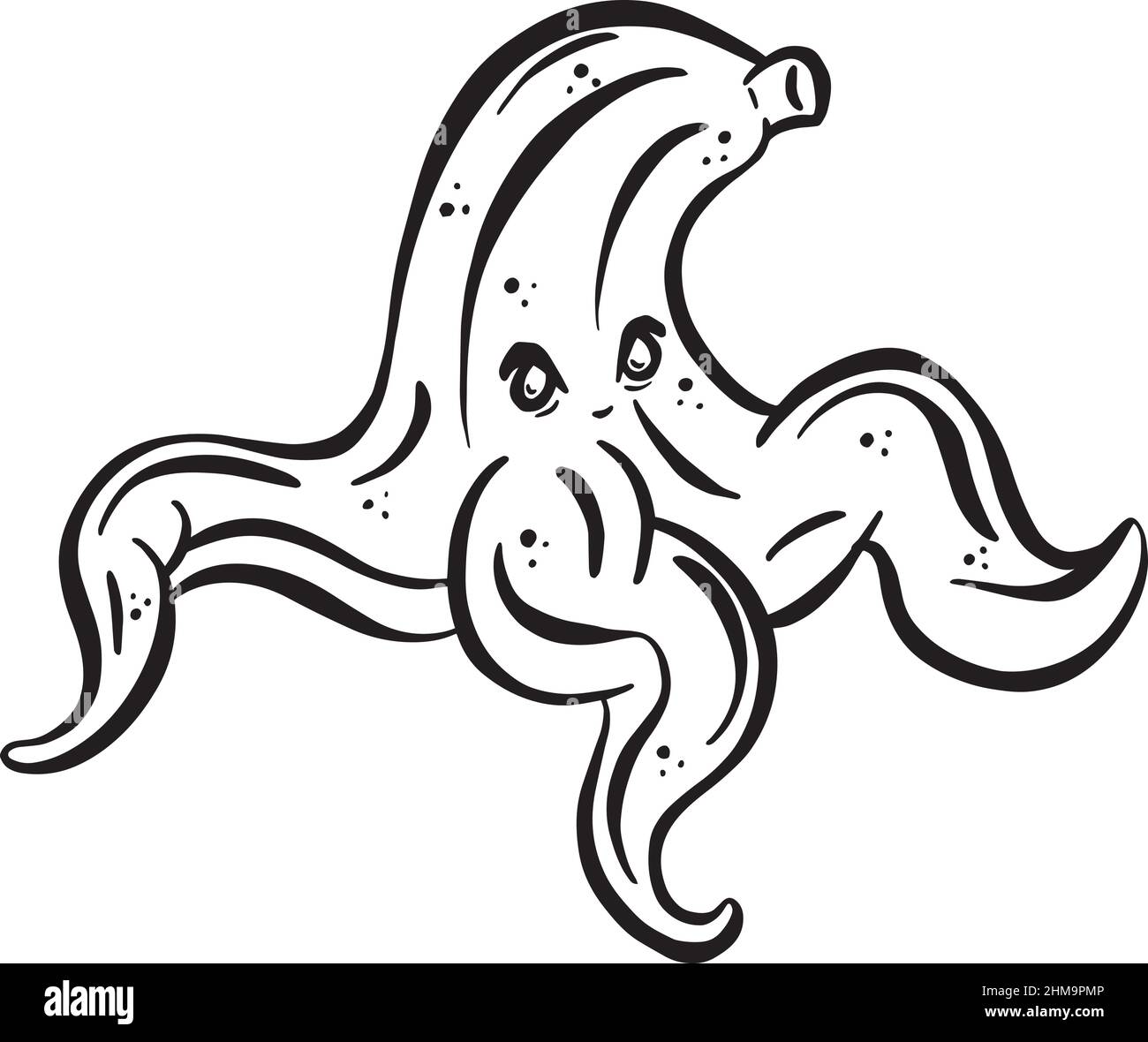 A Banana Cartoon Character Icon Loco Design Stock Vector Image & Art ...