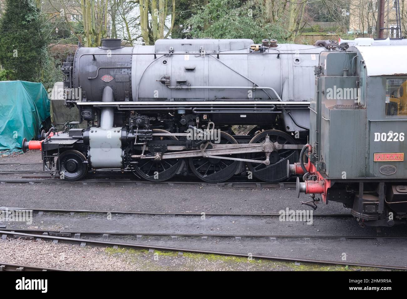 Haworth railway yard hi-res stock photography and images - Alamy