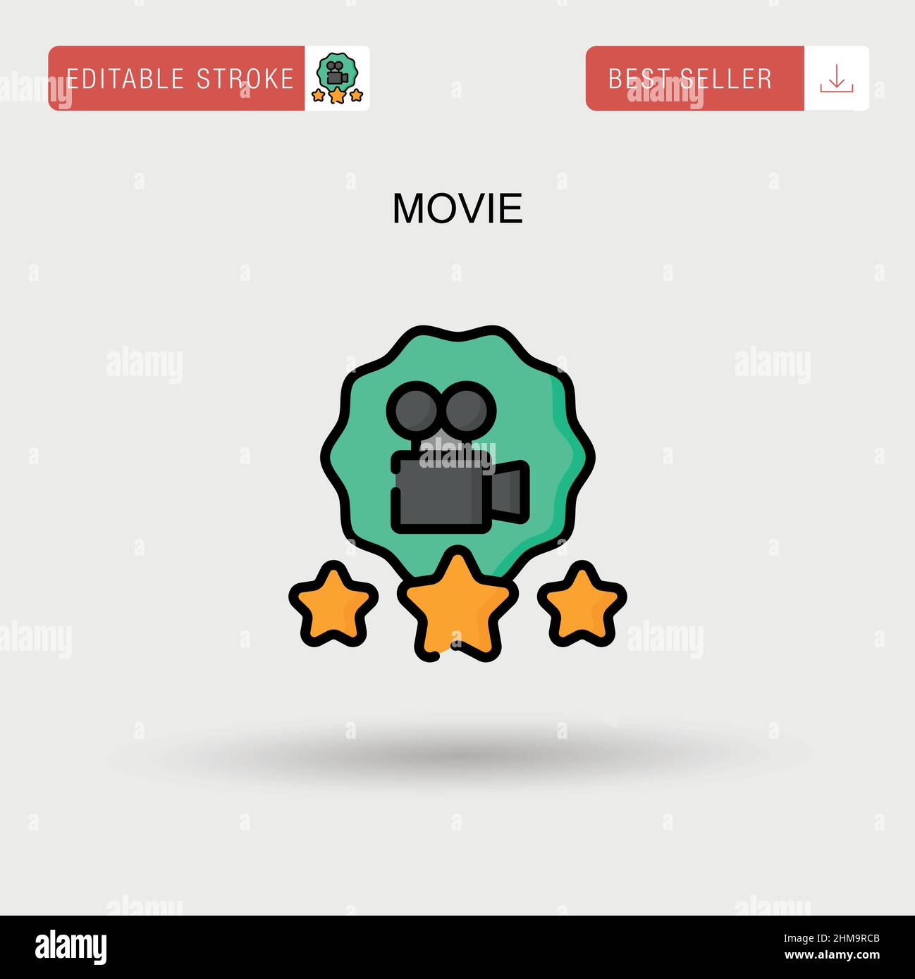 Night movie poster Stock Vector Images - Alamy