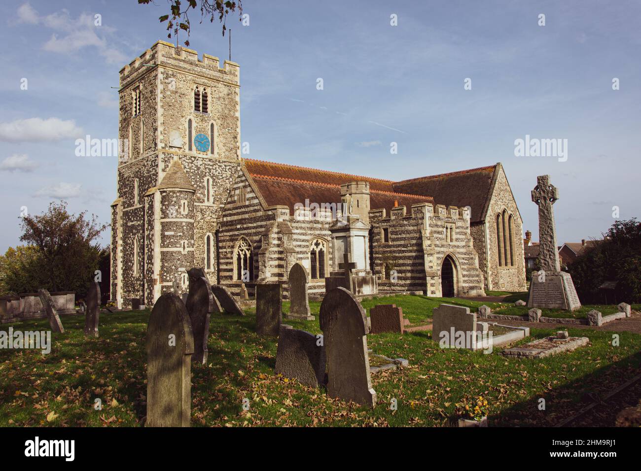 St Helen's Church in Cliffe, Kent, England Stock Photo - Alamy