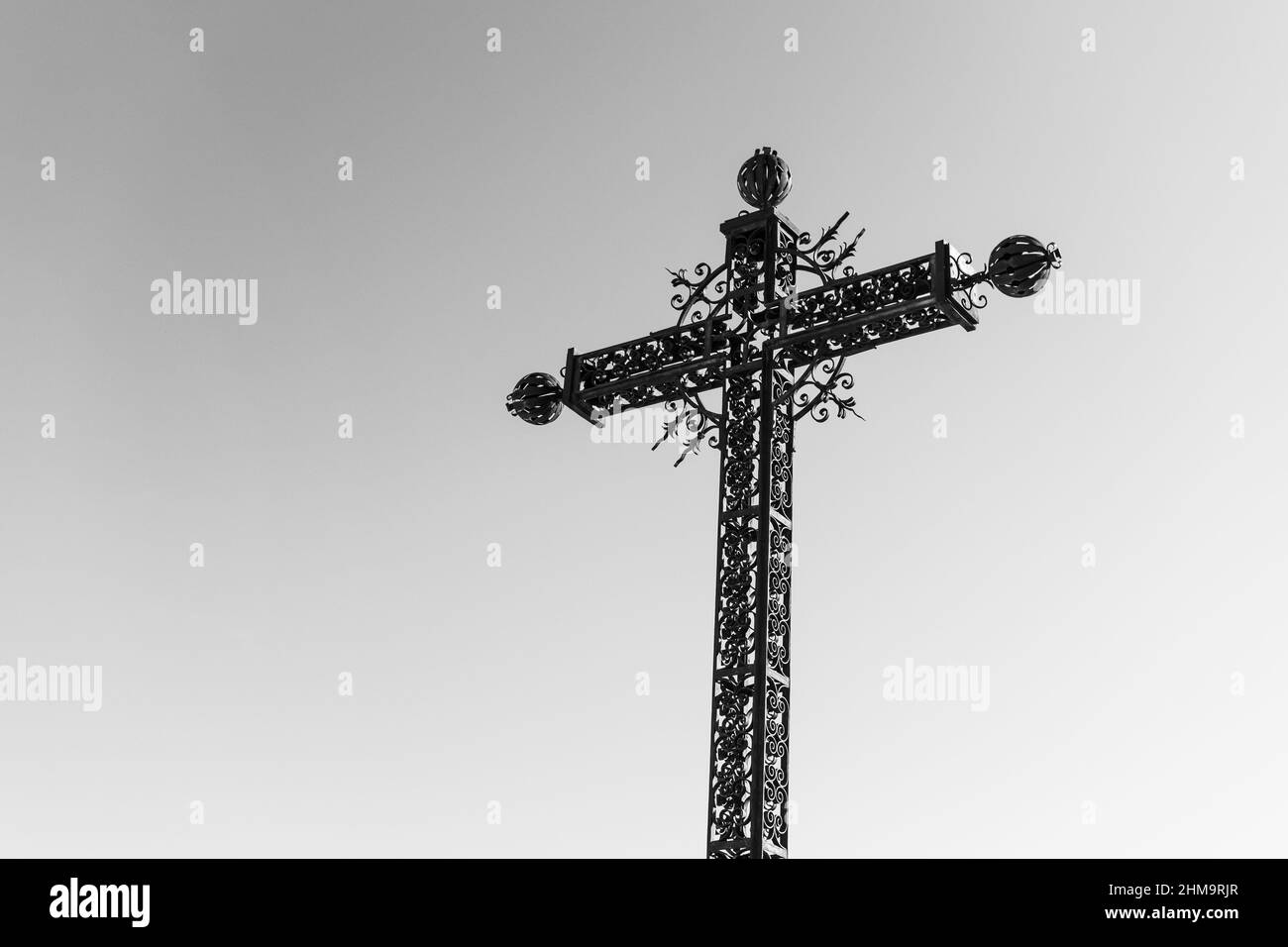 Fallen soldier battle cross hi-res stock photography and images - Alamy