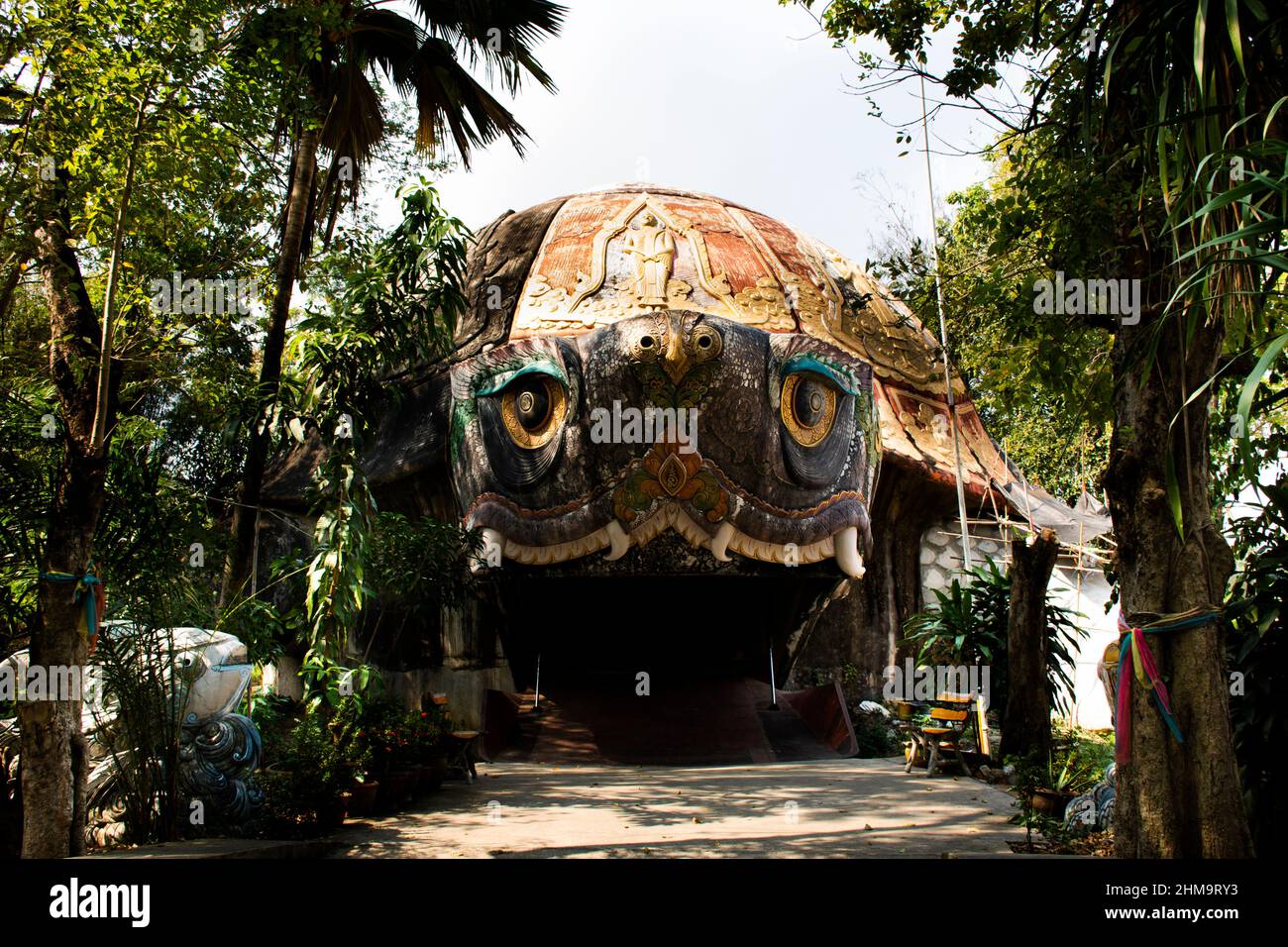 King of turtle or Phaya Tao for thai people and foreign traveler travel ...