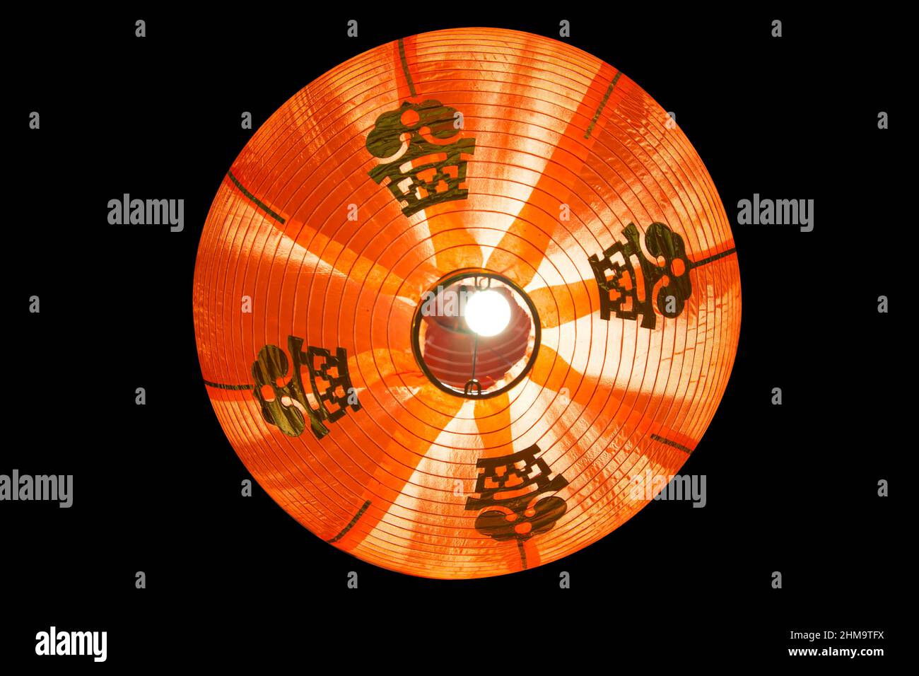 Top view of chinese lantern, focus selective Stock Photo - Alamy