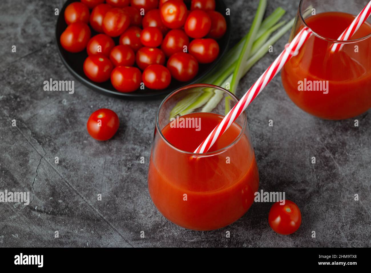 Tomato juice drink hi-res stock photography and images - Alamy