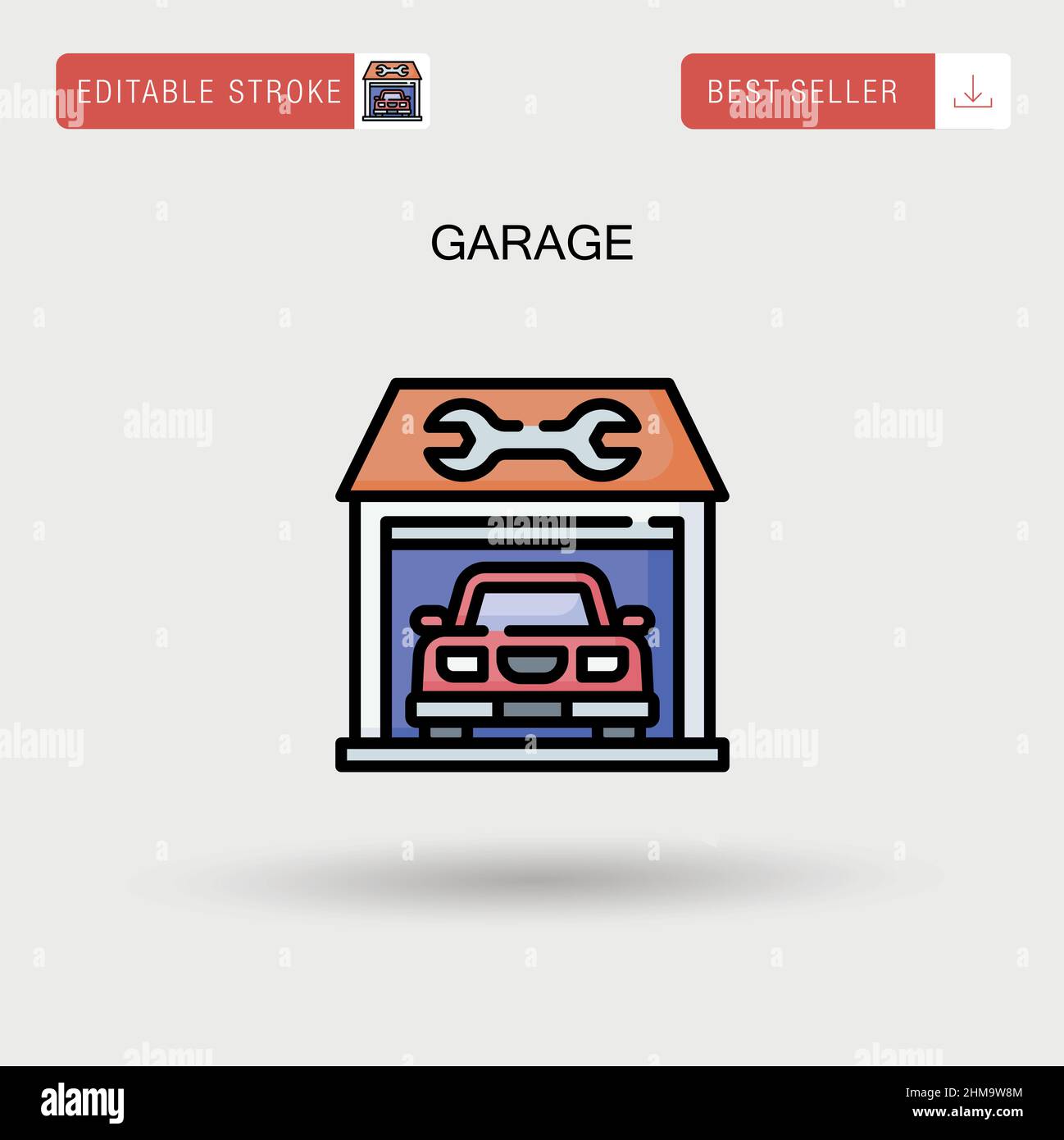 Concrete warehouse floor Stock Vector Images - Alamy