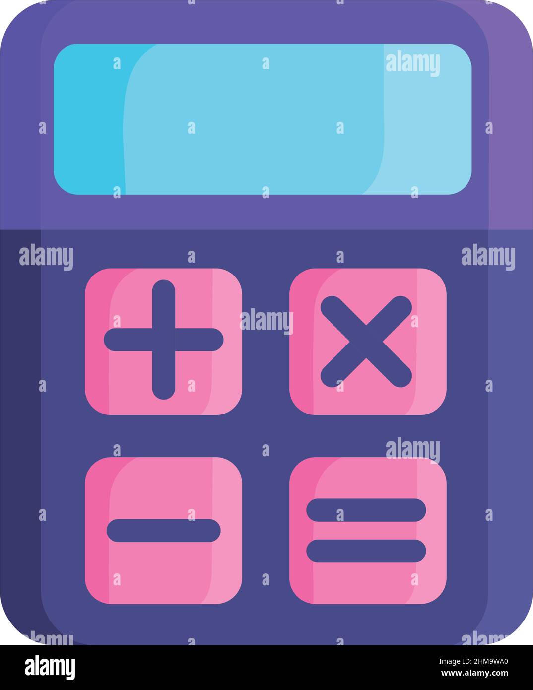 financial calculator icon flat isolated Stock Vector Image & Art - Alamy