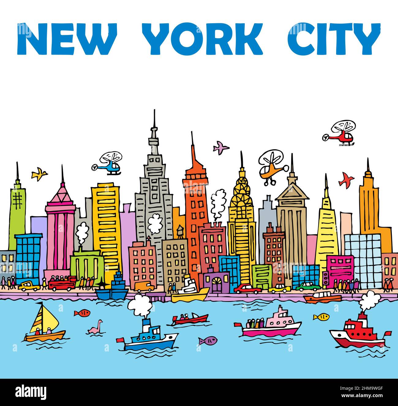 New York City, America Stock Photo - Alamy