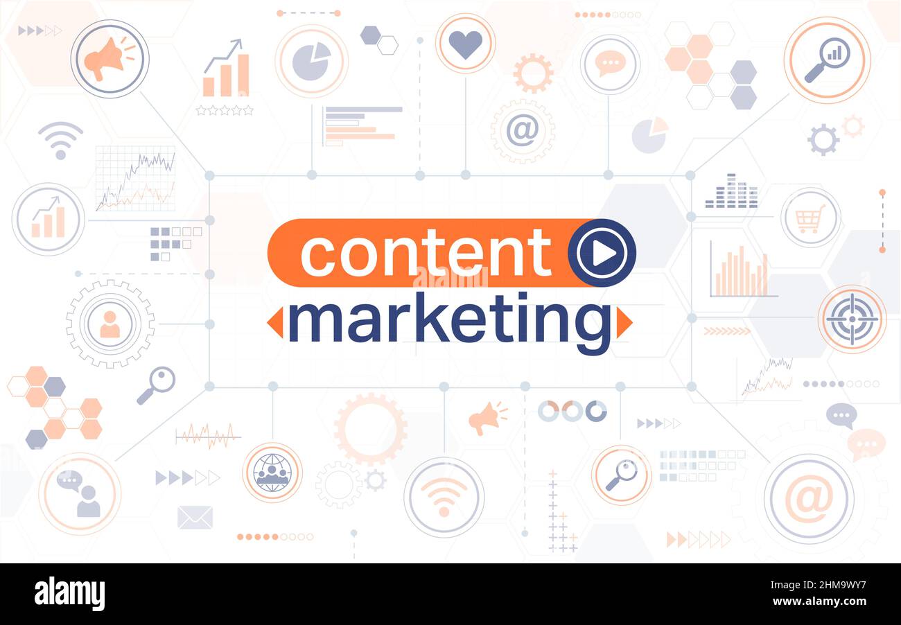 Digital online marketing Stock Vector Images - Alamy