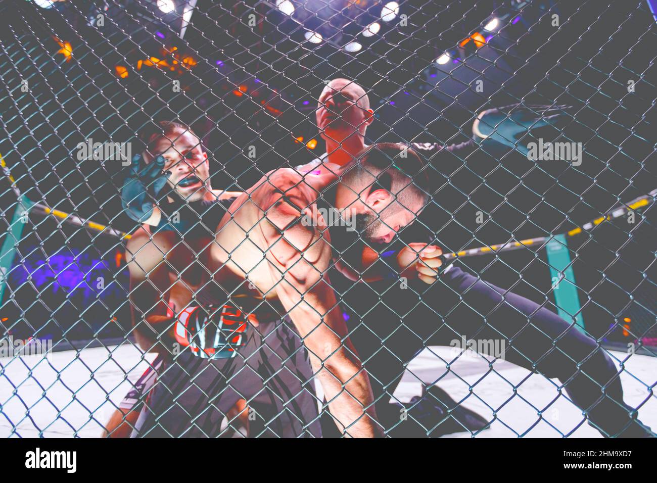 Zrenjanin, Vojvodina, Serbia October 16, 2021: MMA XXXVI SBC Tournament ...