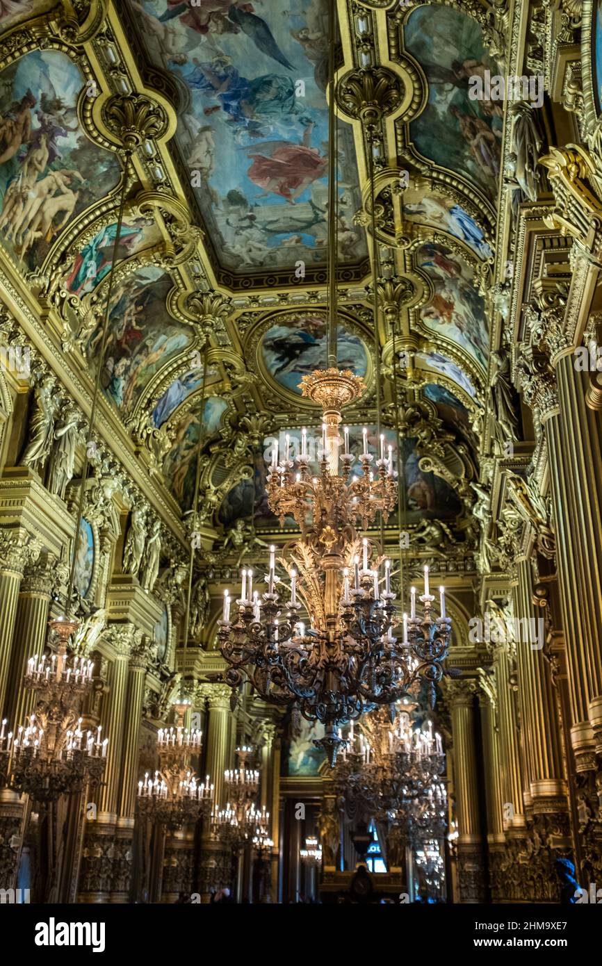 The ceiling of the opera hi-res stock photography and images - Alamy