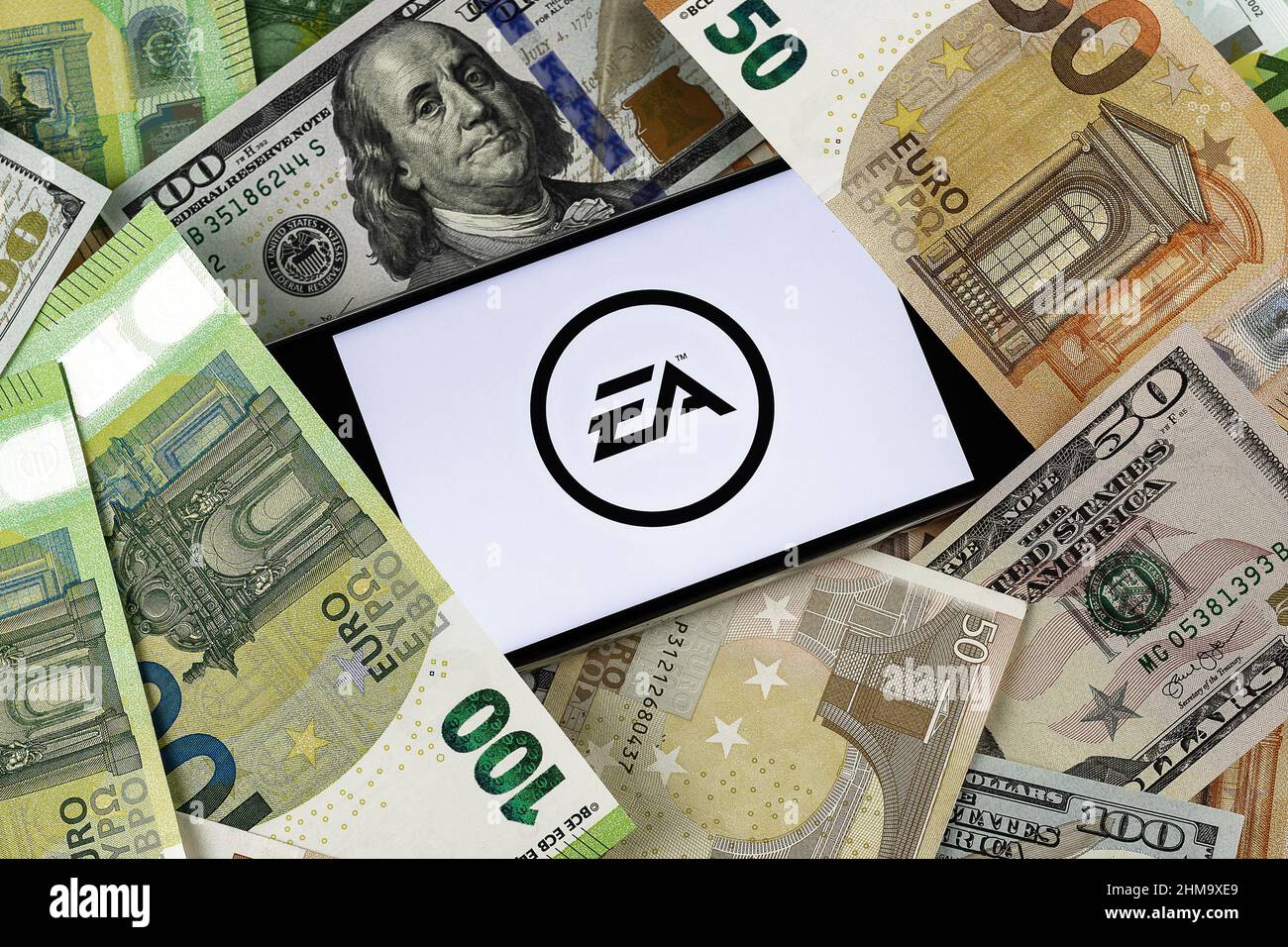 Electronic Arts (EA) editorial. Illustrative photo for news about ...