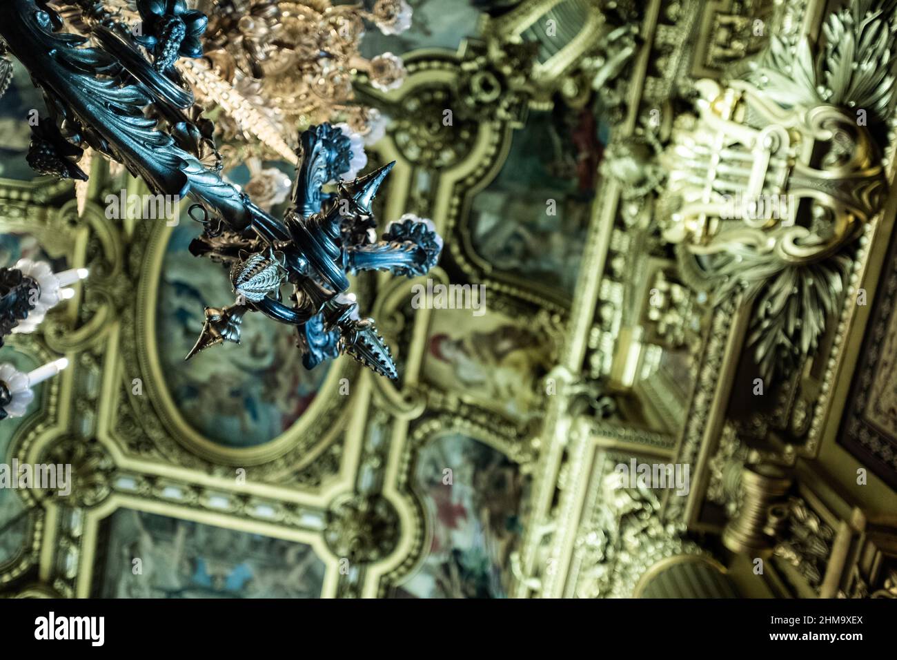 The ceiling of the opera hi-res stock photography and images - Alamy