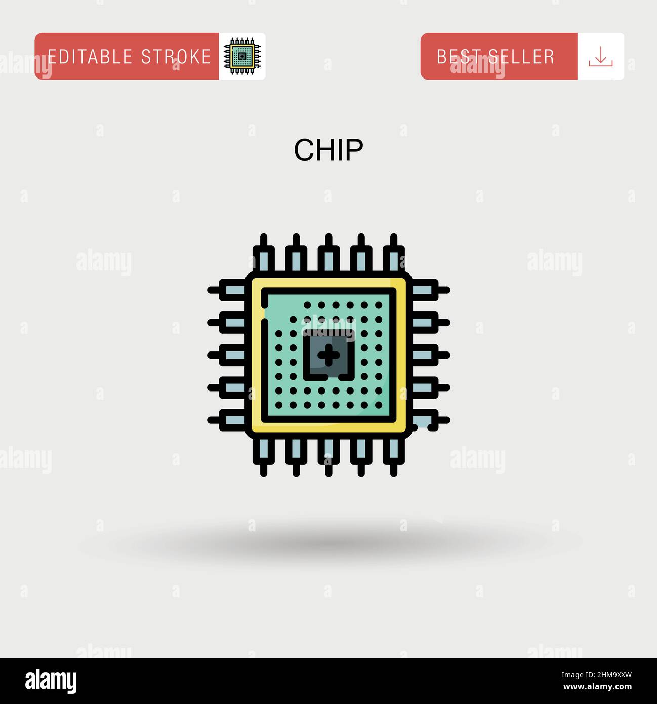 Fried potato Stock Vector Images - Alamy