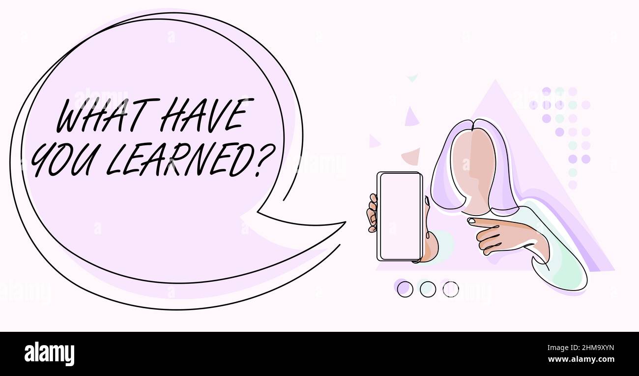 Writing displaying text What Have You Learned Question. Business idea ... Writing displaying text What Have You Learned Question. Business idea ...