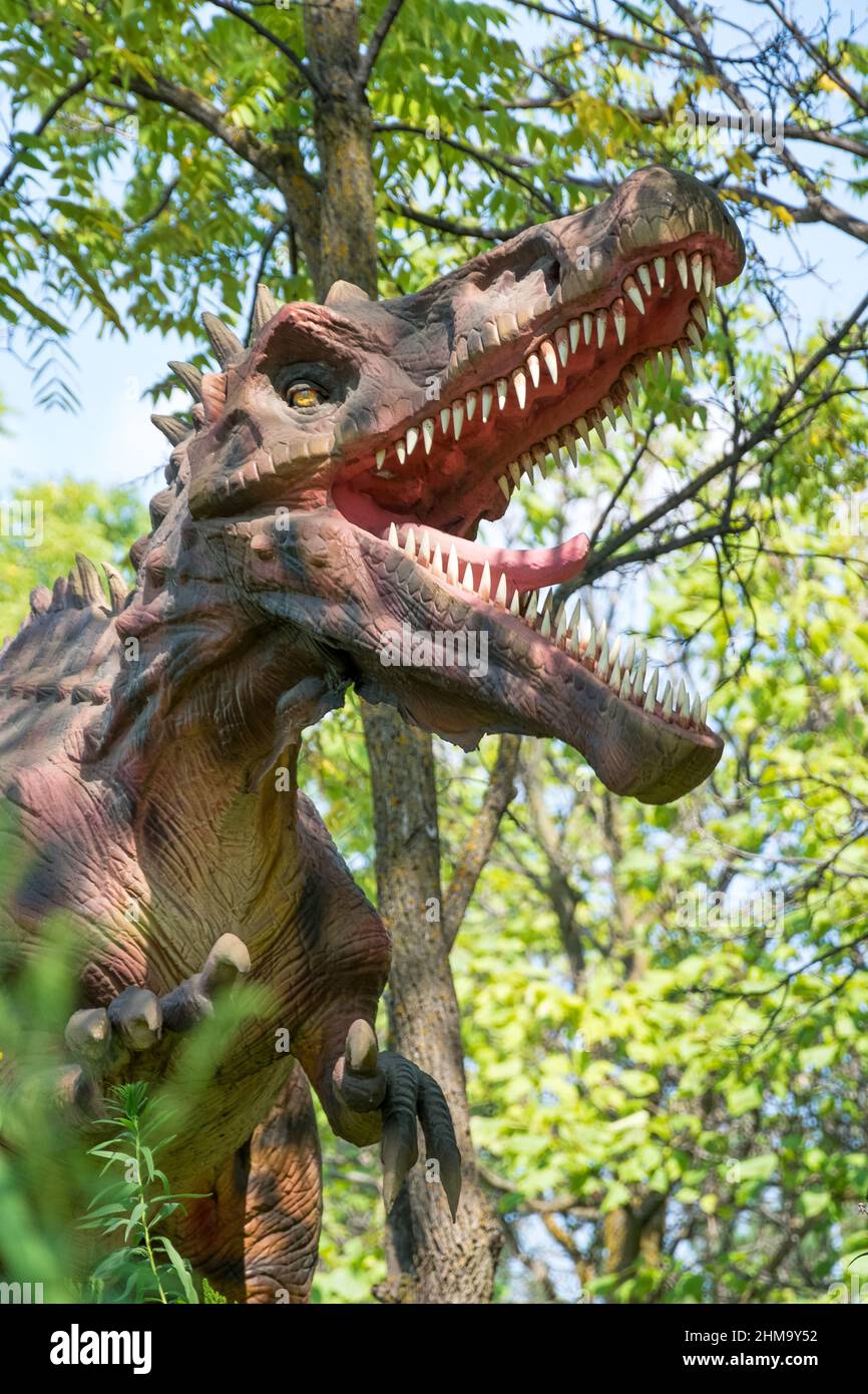 Toronto, Canada, 2013: Dinosaurs Alive and exhibit in Canada's ...