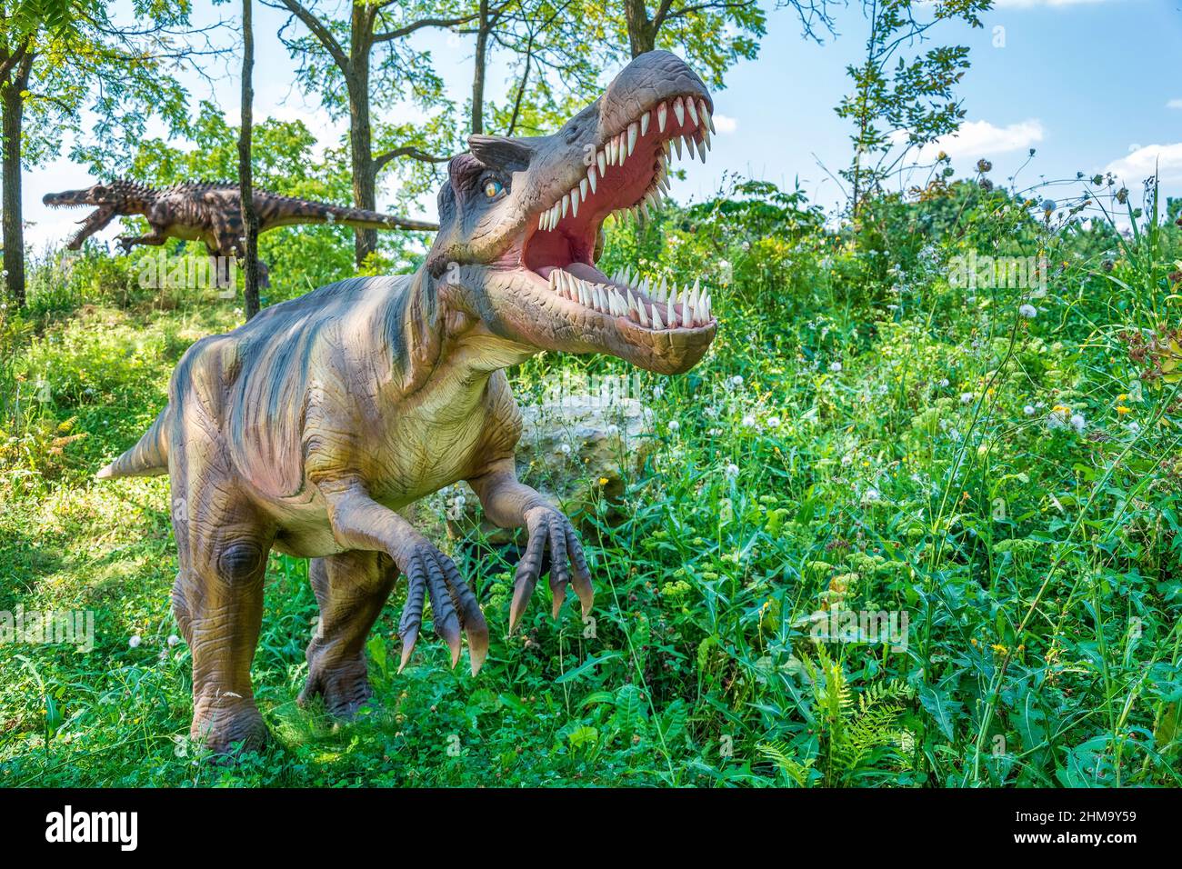 Toronto, Canada, 2013: Dinosaurs Alive and exhibit in Canada's ...
