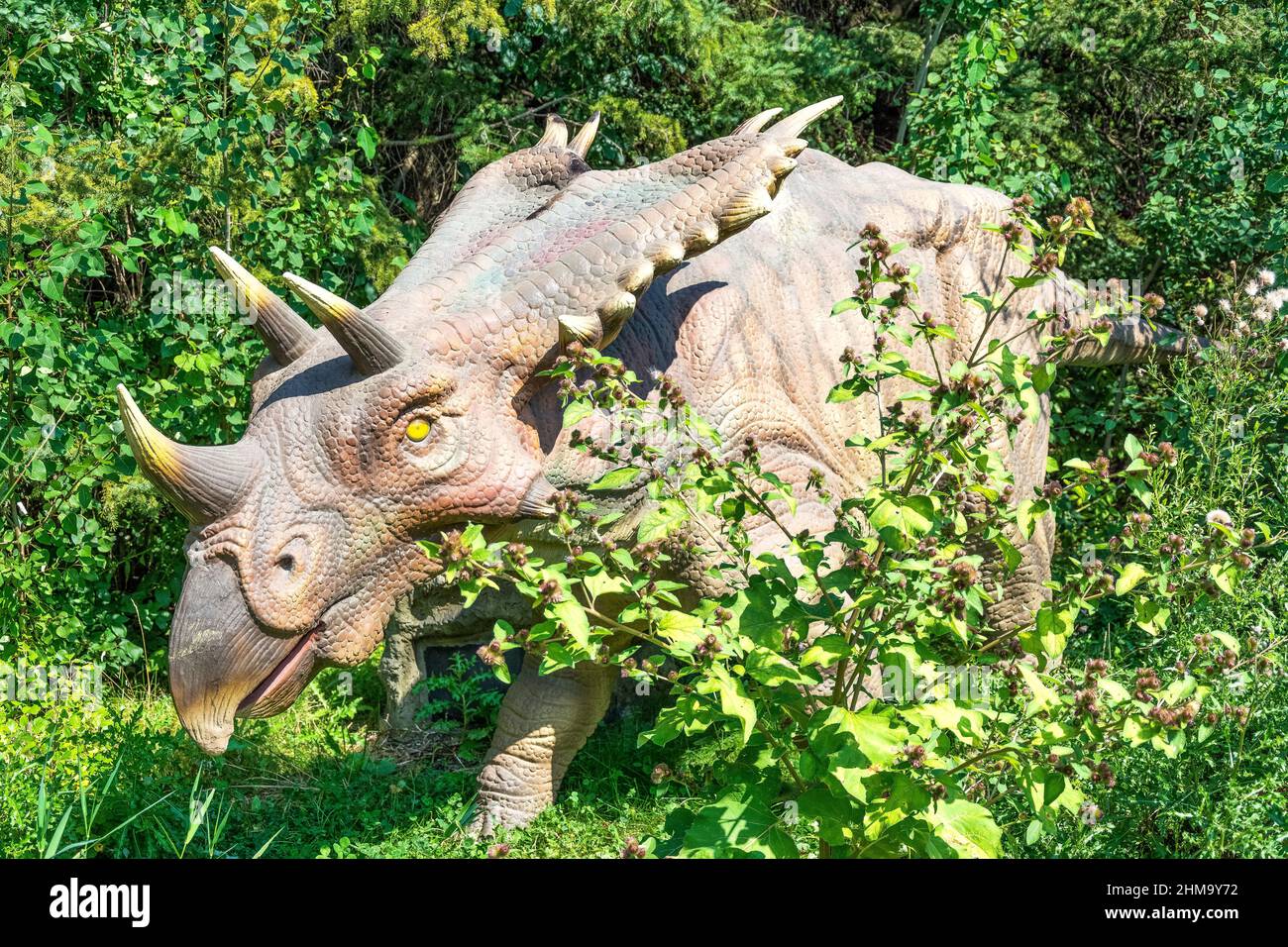 Dinosaurs amusement park hi-res stock photography and images - Alamy