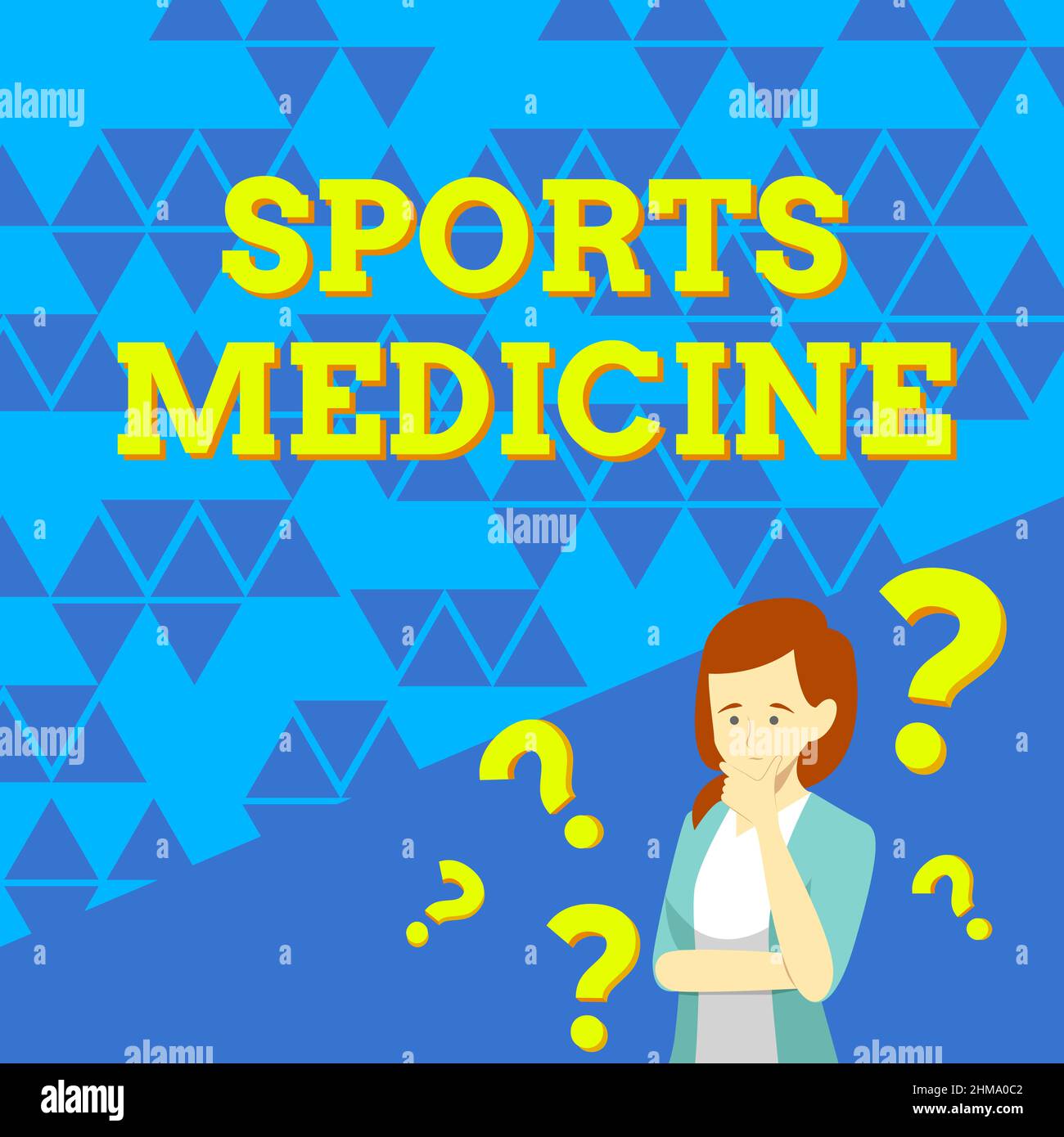 Hand writing sign Sports Medicine. Concept meaning Treatment and ...