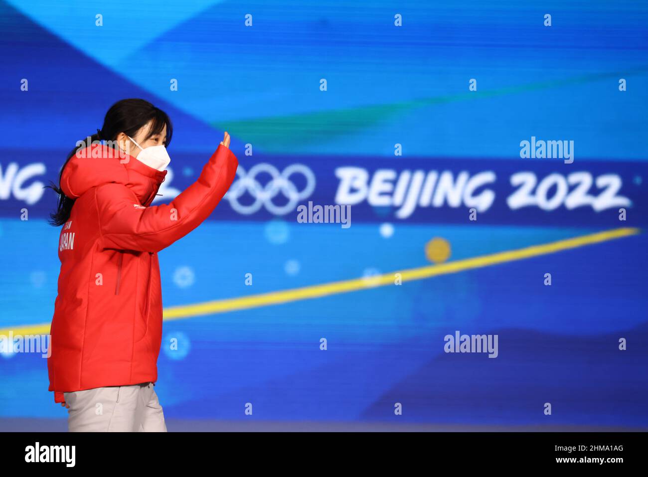 Beijing, China. 8th Feb, 2022. Miho Takagi (JPN) Speed Skating : Women ...