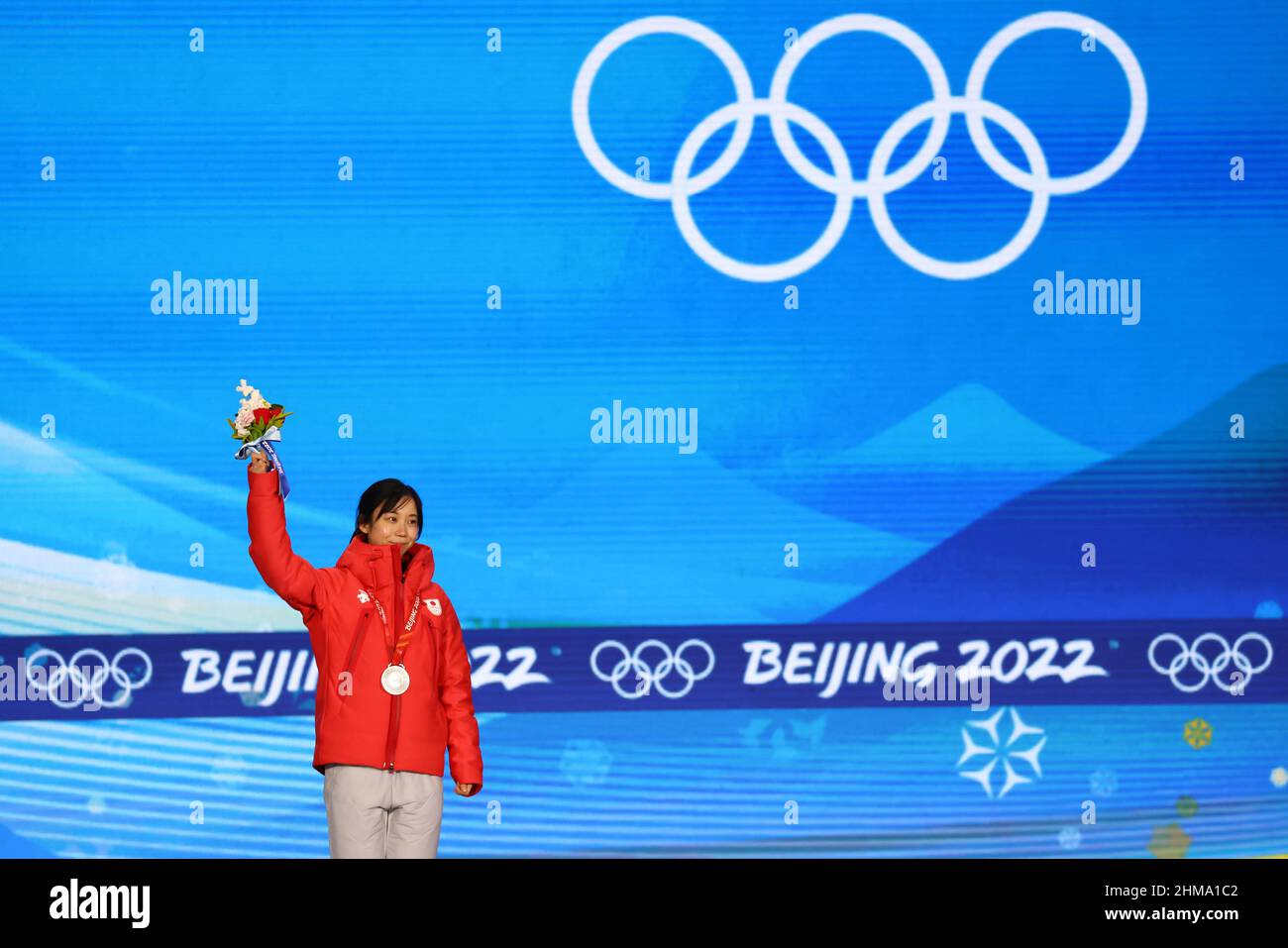 Beijing, China. 8th Feb, 2022. Miho Takagi (JPN) Speed Skating : Women ...