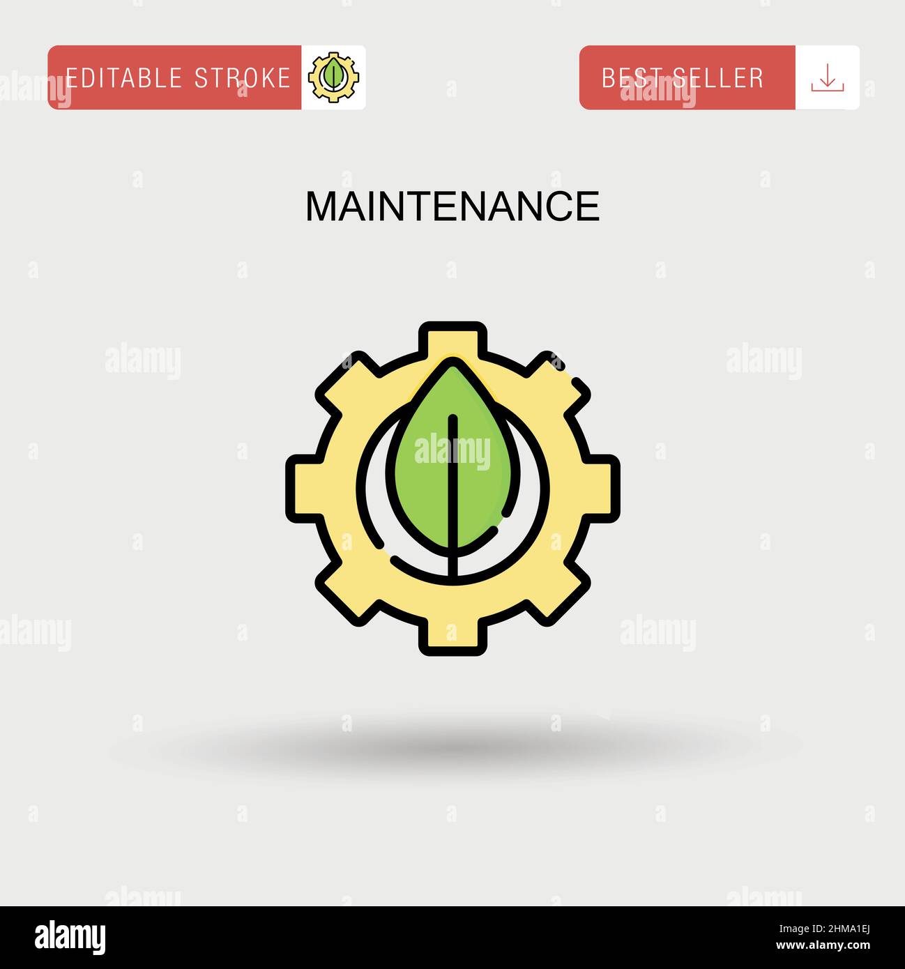 Maintenance support technology web Stock Vector Images - Alamy