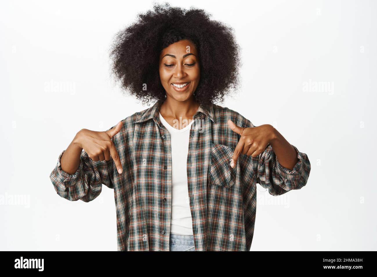 Overly Happy Black Woman