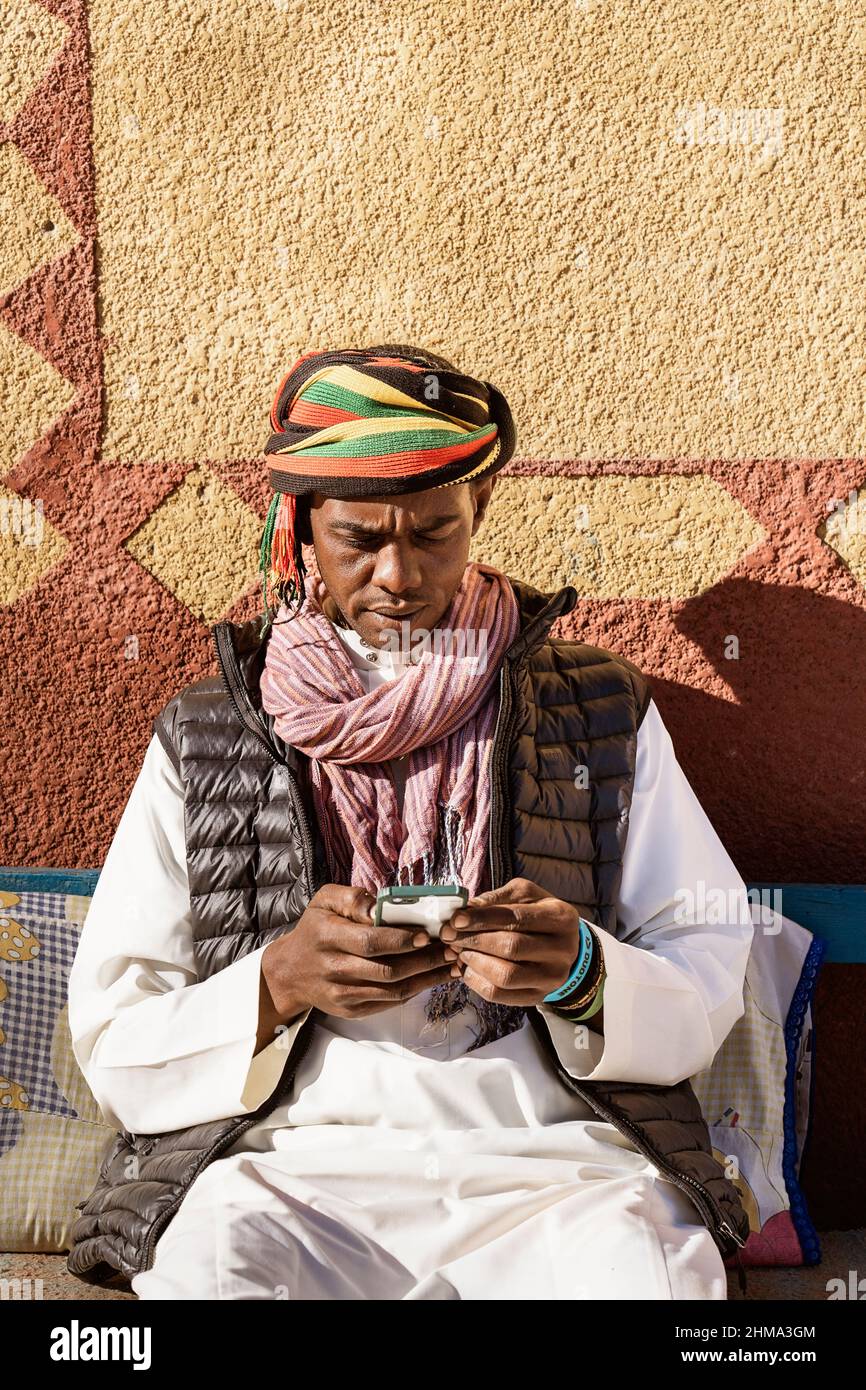 Serious egyptian male wearing hi-res stock photography and images - Alamy