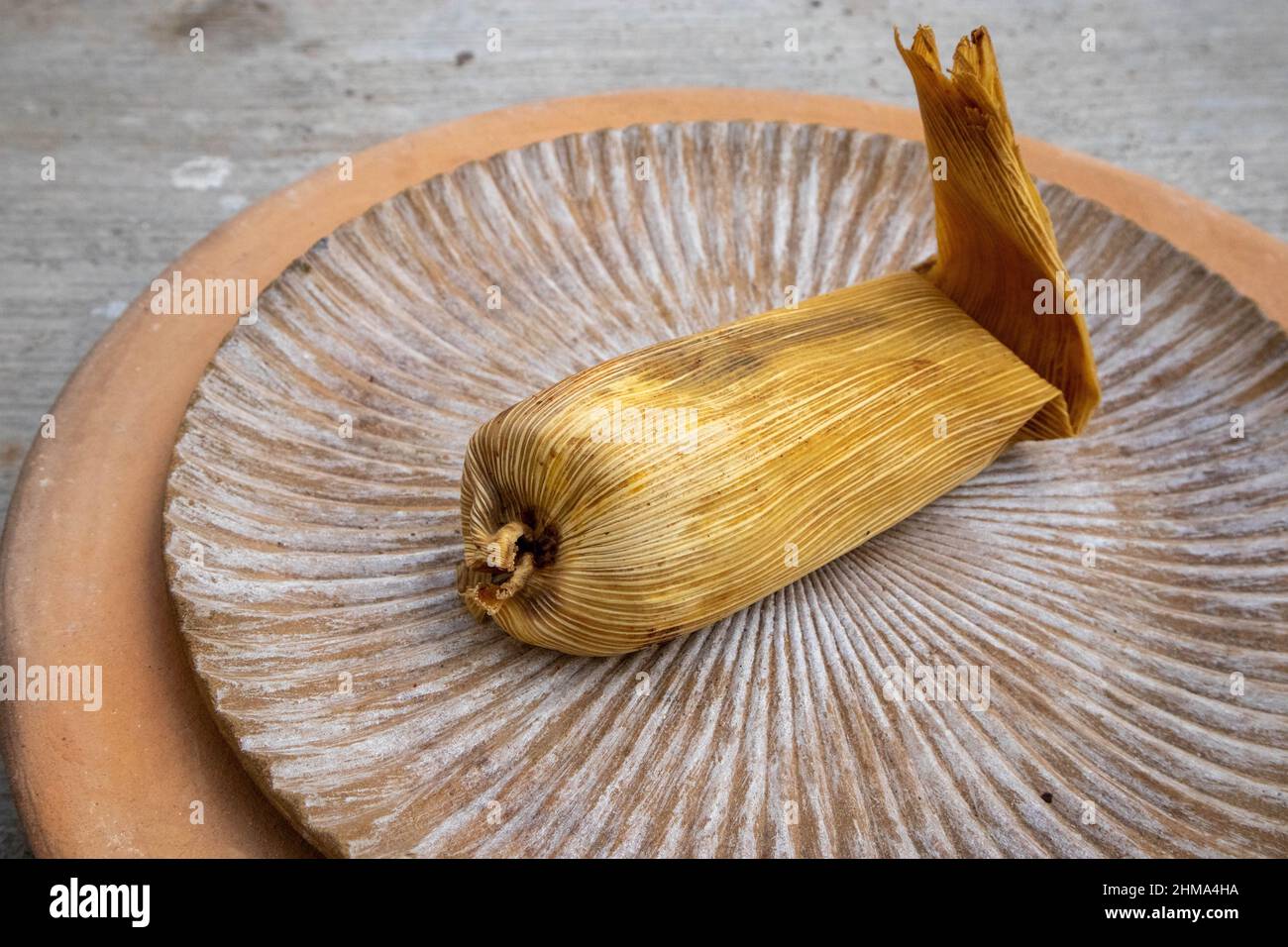 Eating Tamales in Oaxaca, Mexico Stock Photo - Alamy