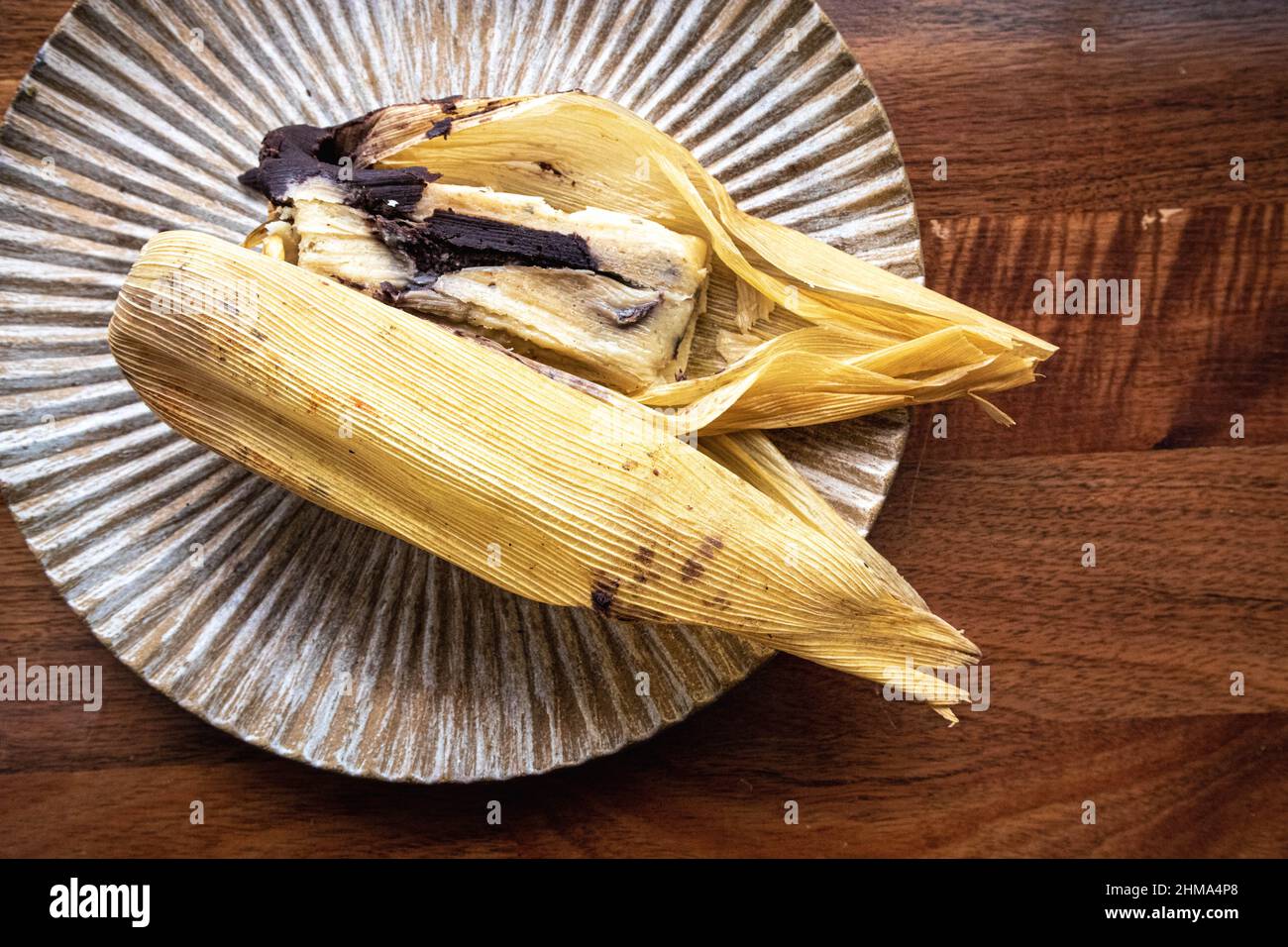 Eating Tamales in Oaxaca, Mexico Stock Photo - Alamy